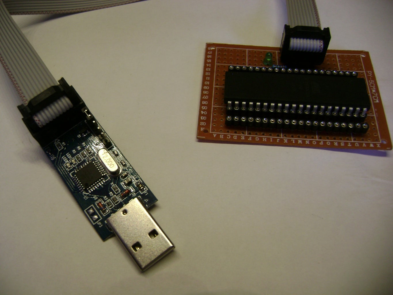 Diy Atmel Microcontroller Development Board 5 Steps With Pictures Instructables