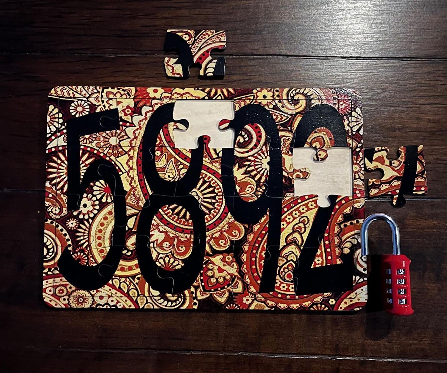 Jigsaw Puzzle With Secret Code for Escape Rooms : 10 Steps (with ...