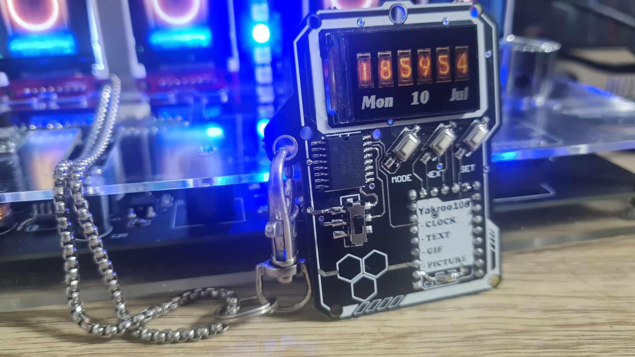 Neck Watch PICO ZERO(cyberpunk) : 6 Steps - Instructables