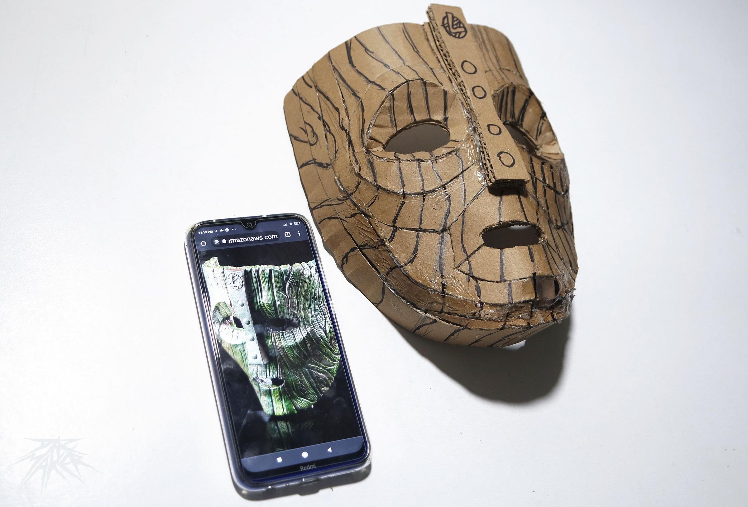 Sawdust Loki's Mask. : 12 Steps (with Pictures) - Instructables