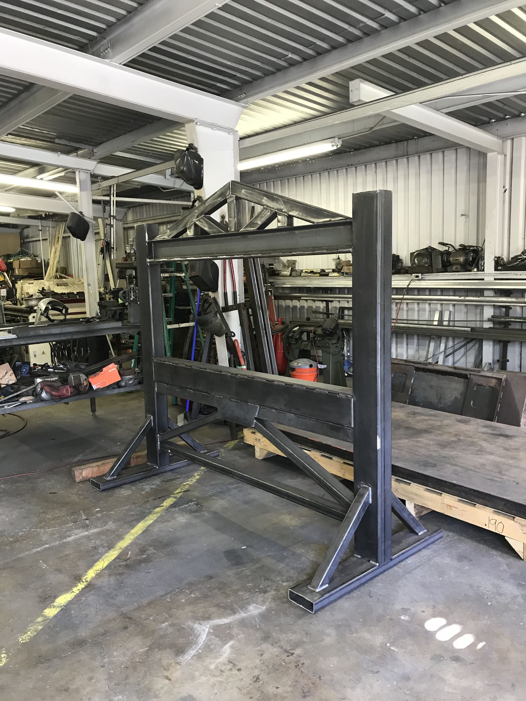 Building a 40 Ton Hydraulic Press Brake Machine : 21 Steps (with ...
