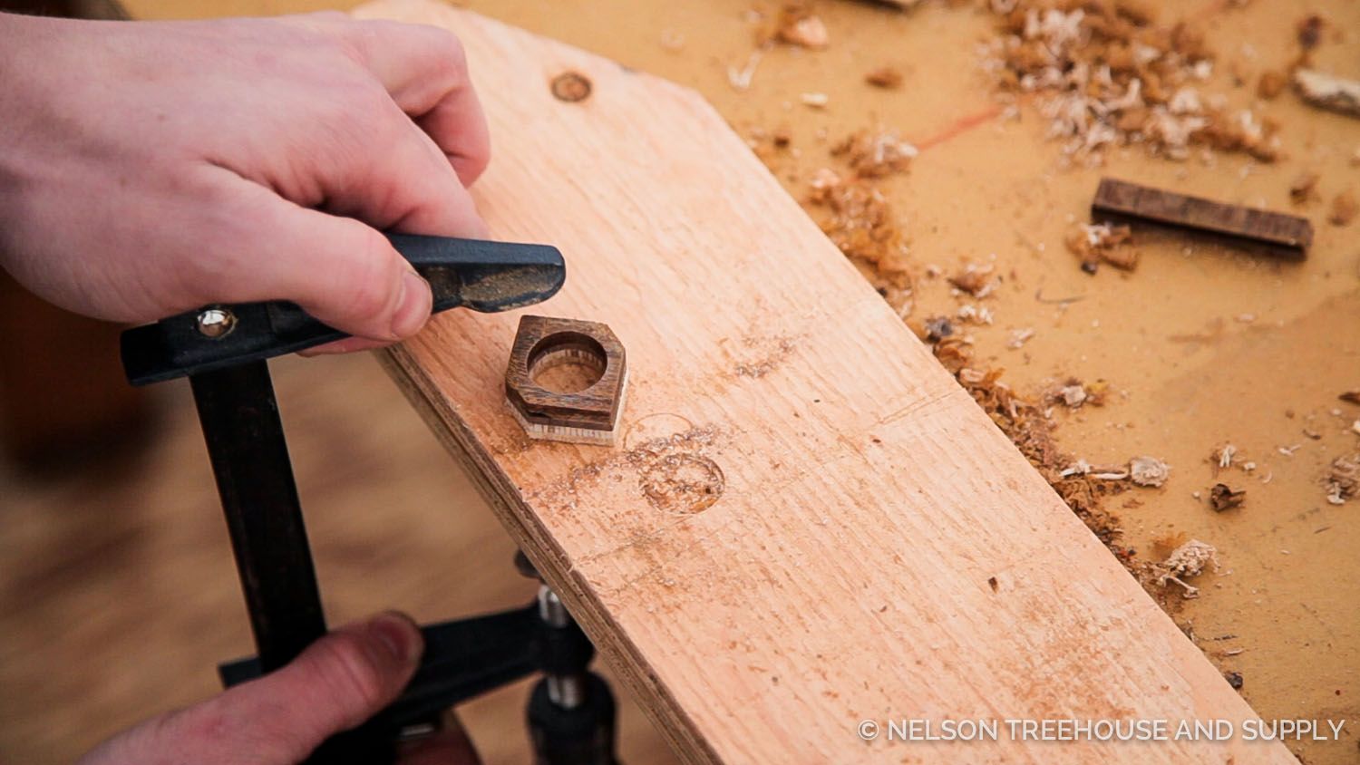 Wood Ring - Quick & Easy (With Limited Tools! NO Drill Press, Lathe ...