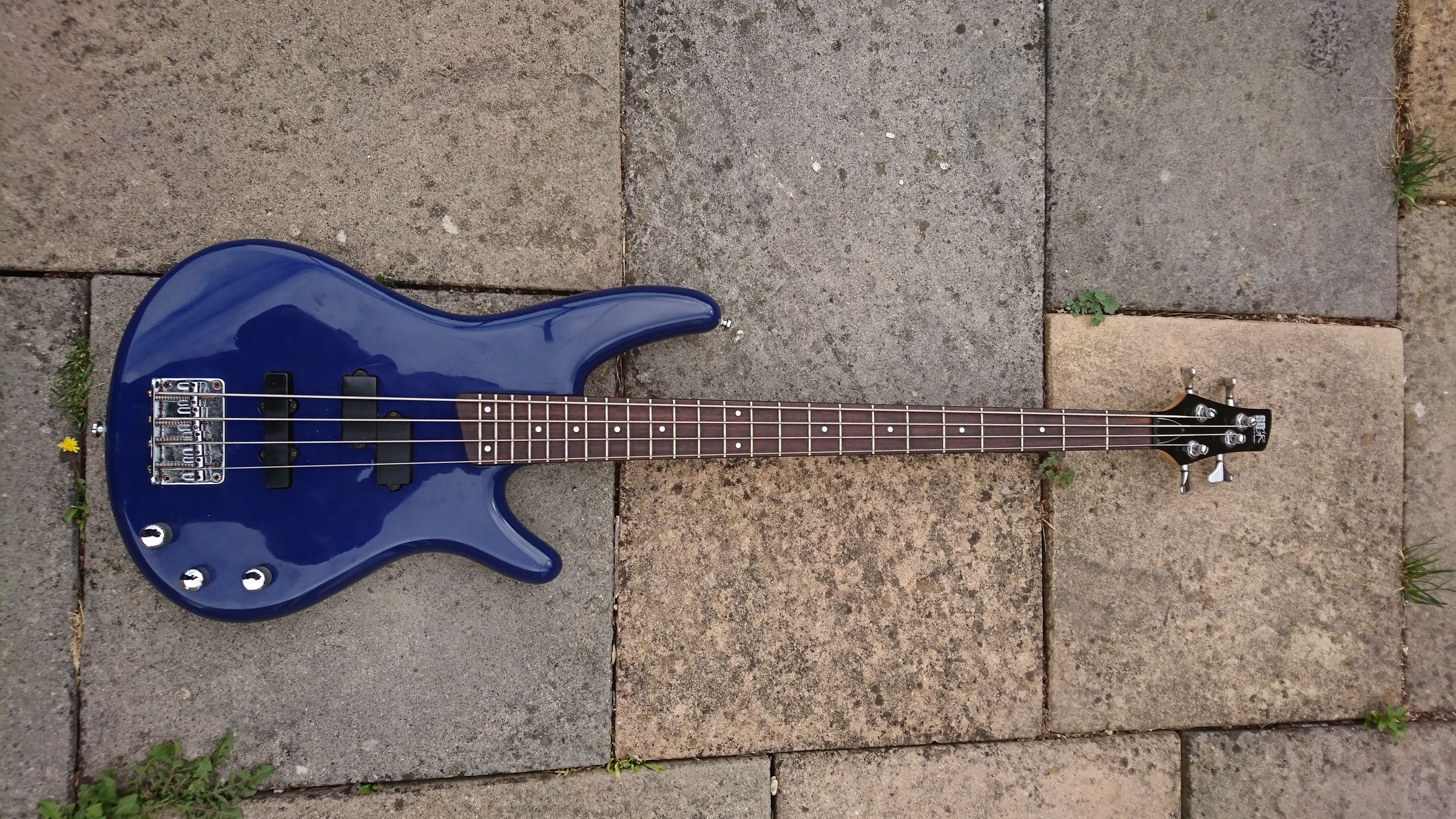 Custom Bass Guitar With Recycled Neck : 34 Steps (with Pictures ...