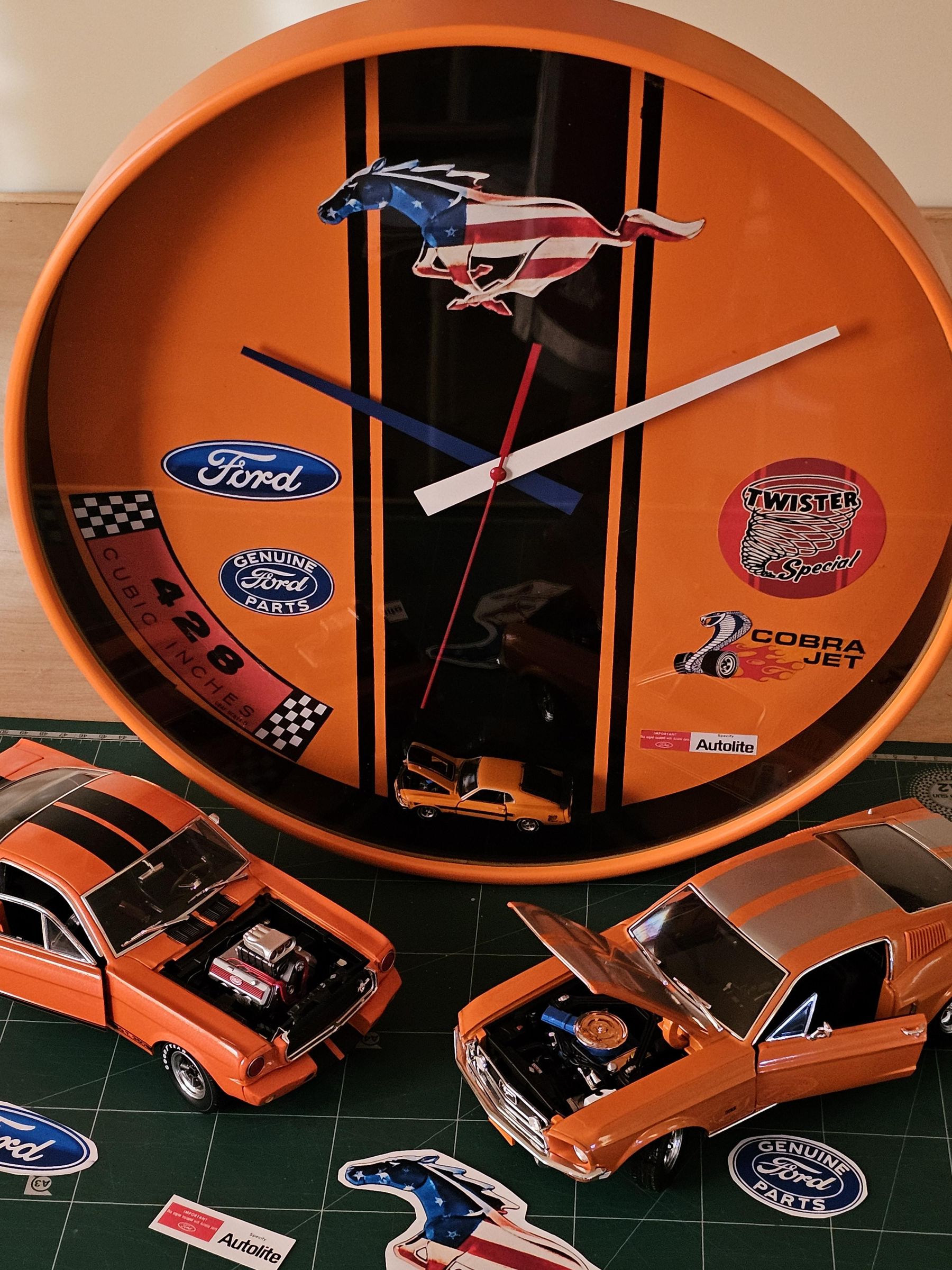 Mustang MACH 1 Clock : 3 Steps - Instructables