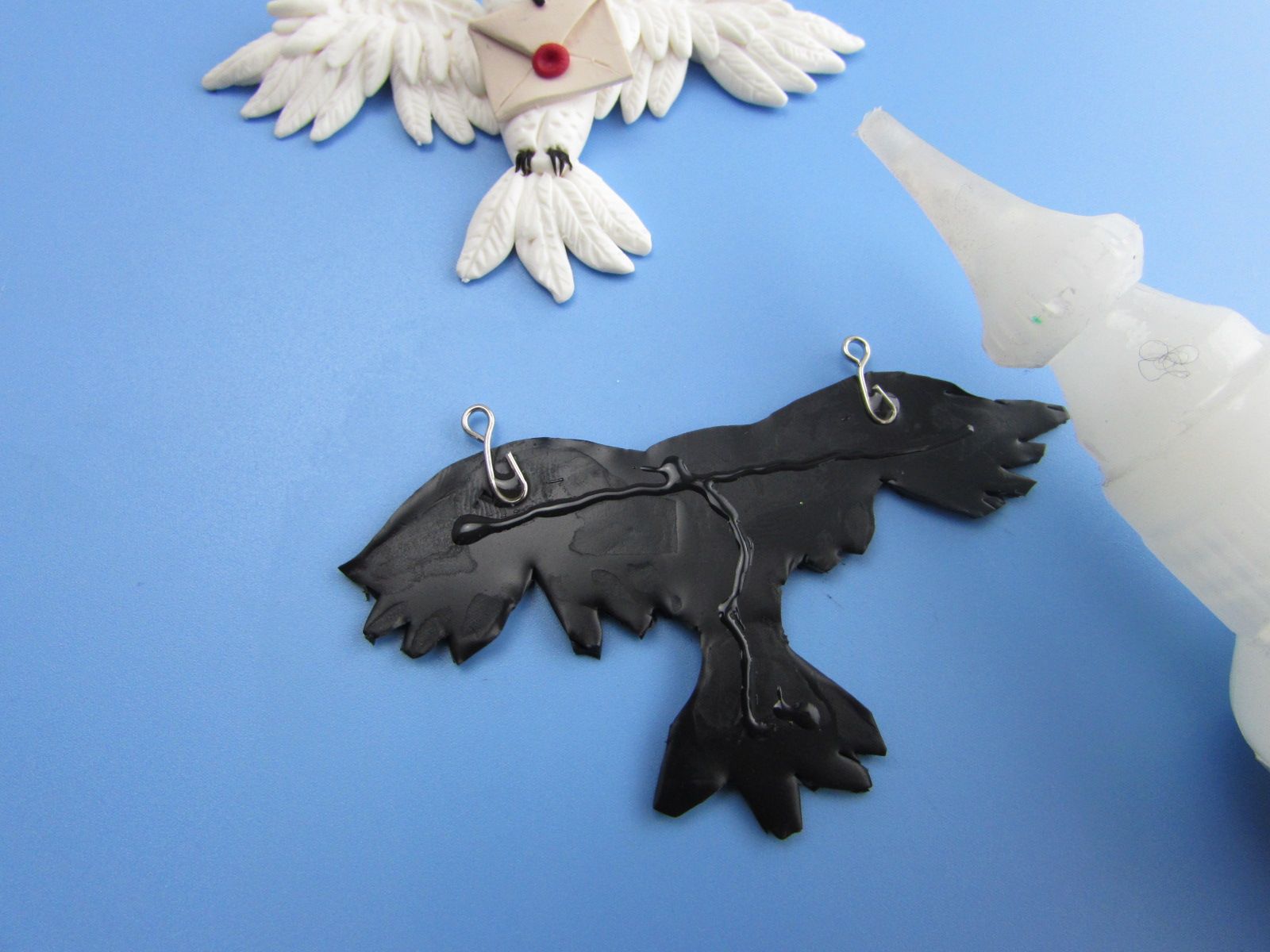 Harry Potter Hedwig Owl Polymer Clay Necklace : 4 Steps (with Pictures ...