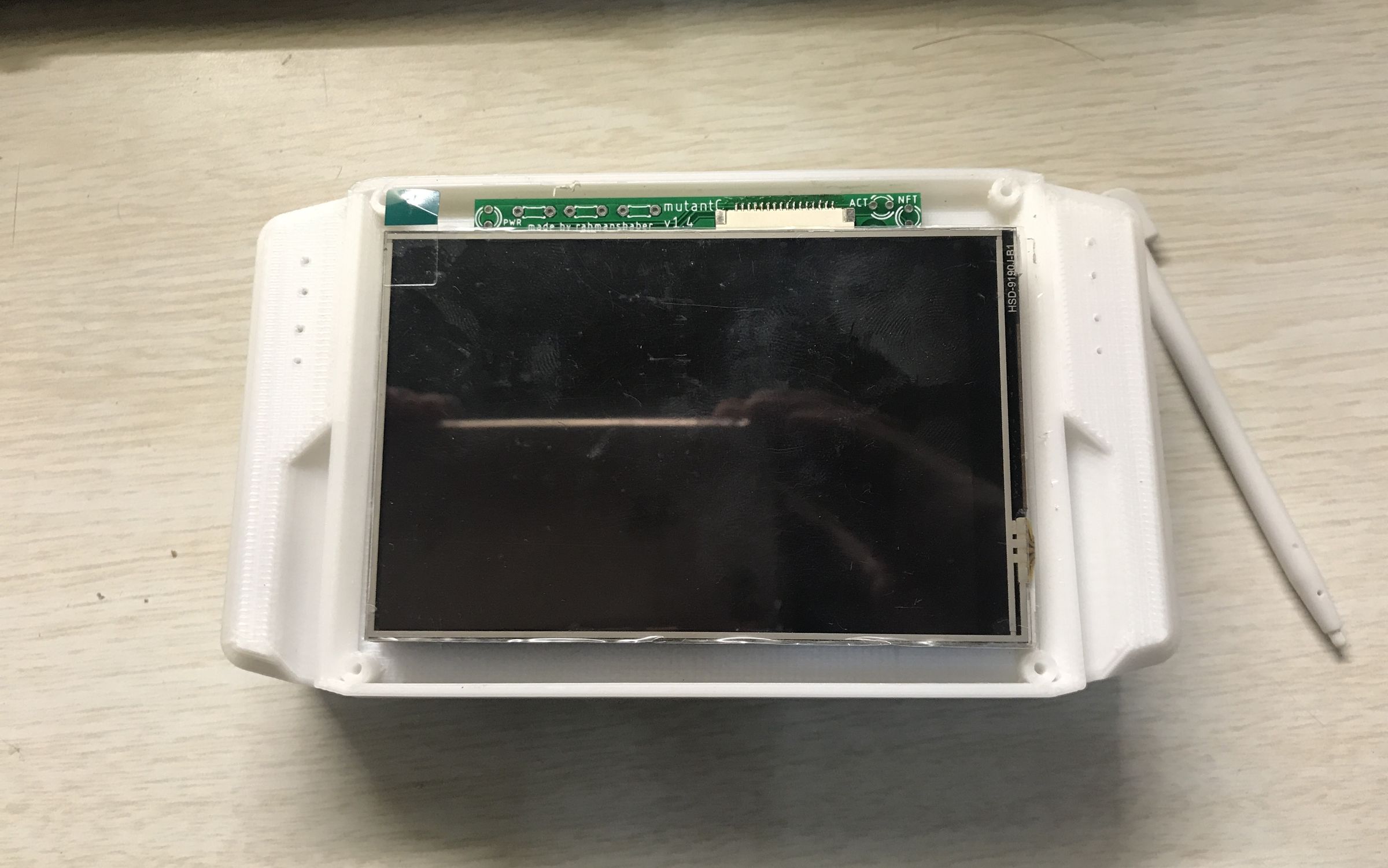 MutantC - an Easy to Build Raspberry Pi Handheld/UMPC : 9 Steps - Instructables