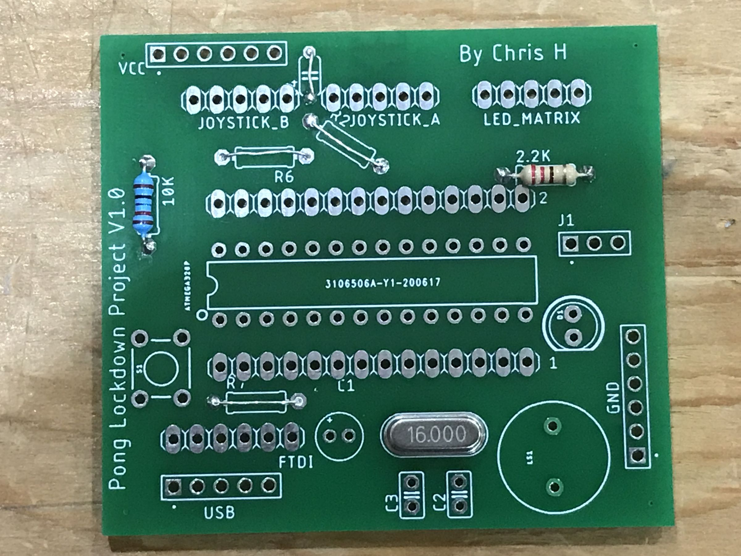 Arduino Pong Tennis PCB | Arduino, Autodesk Eagle and JLCPCB : 11 Steps ...