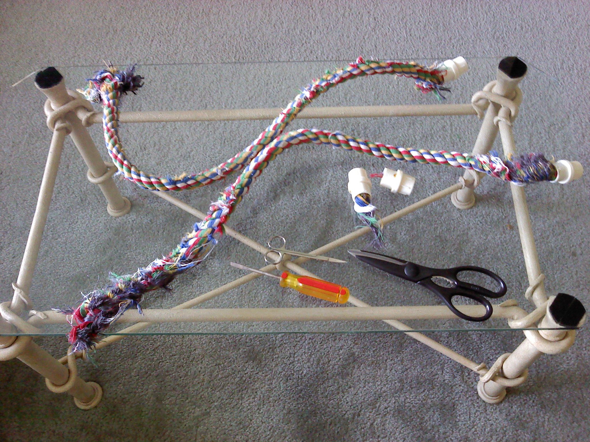 Repairing Rope Bird Perches : 6 Steps - Instructables