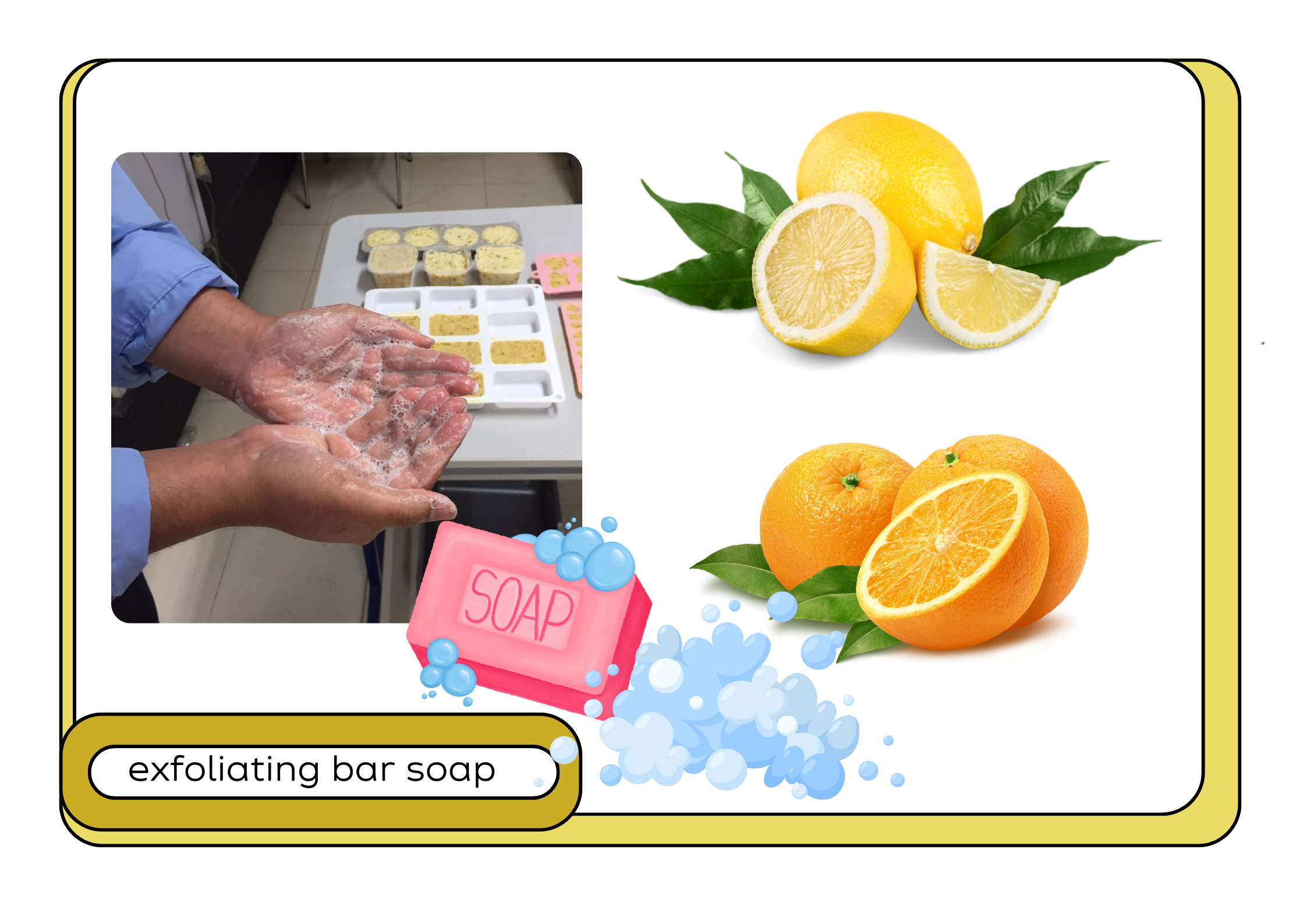 This Is Not a Cake! Cold Process Soap Craft With Fresh Orange and Lemon ...