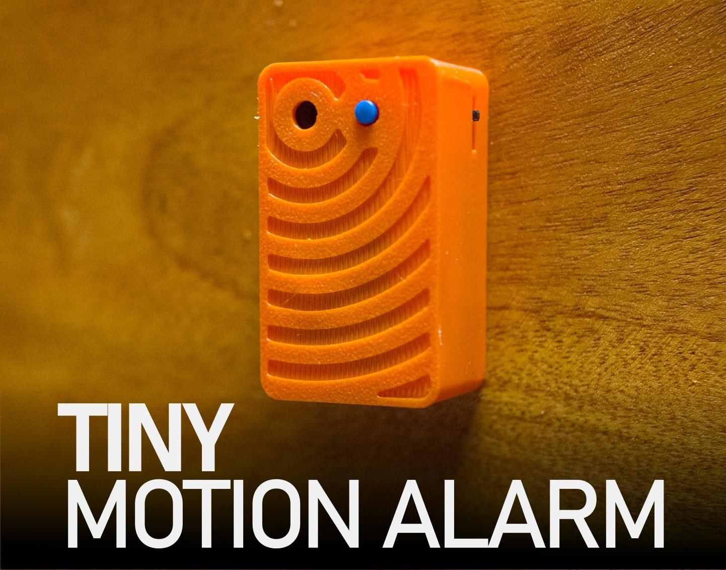 Tiny Motion Detection Alarm : 5 Steps (with Pictures) - Instructables