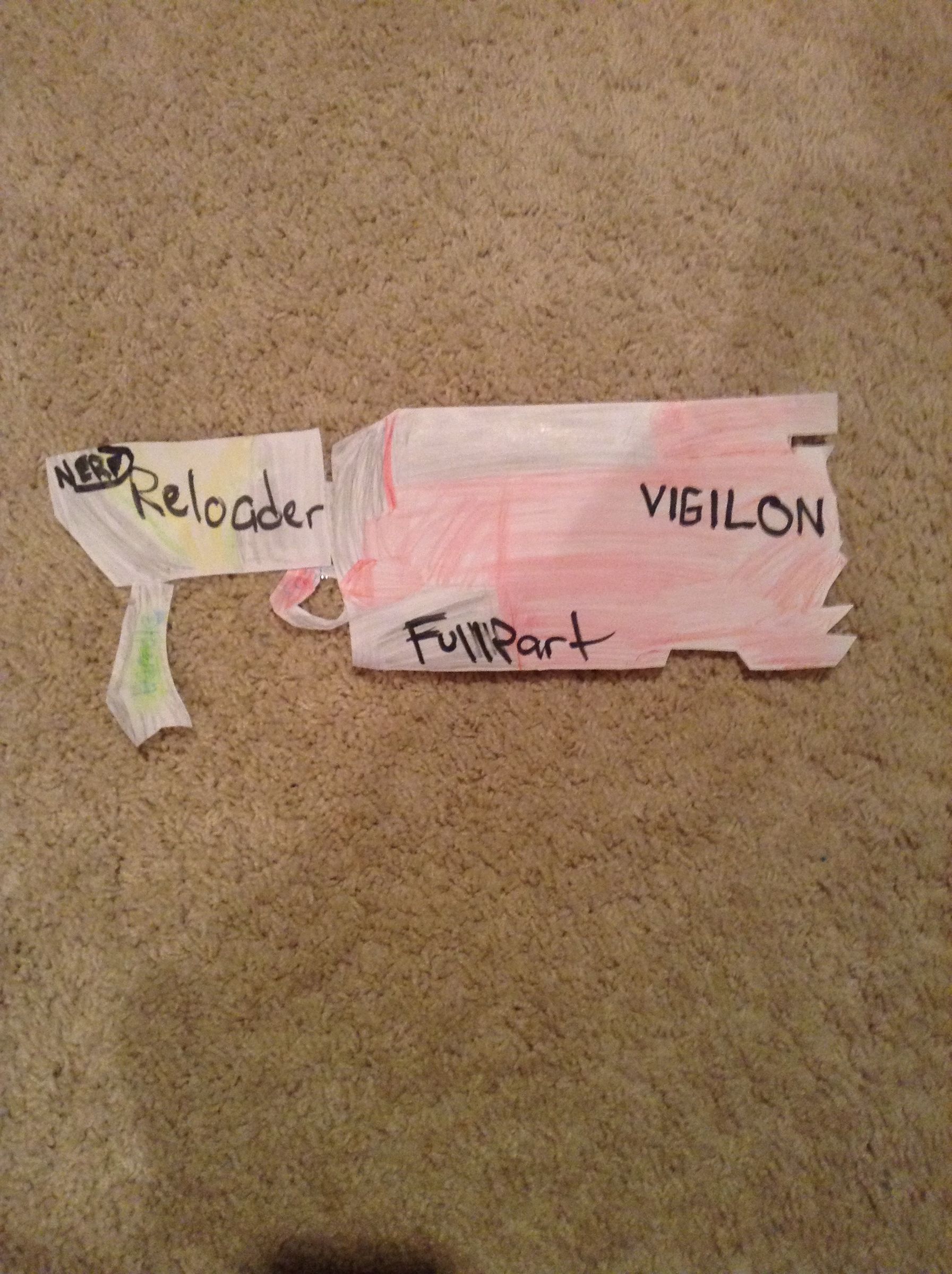 Paper Nerf Gun : 5 Steps - Instructables