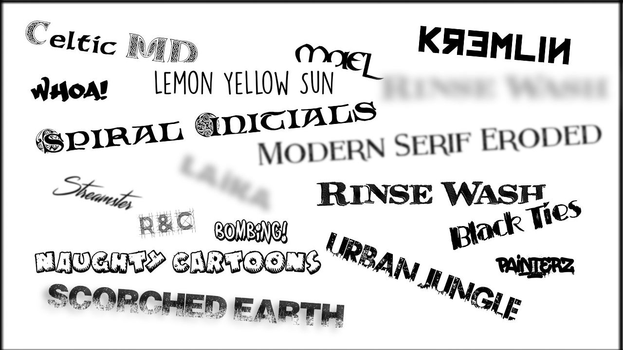How to Install Fonts in Photoshop - Instructables