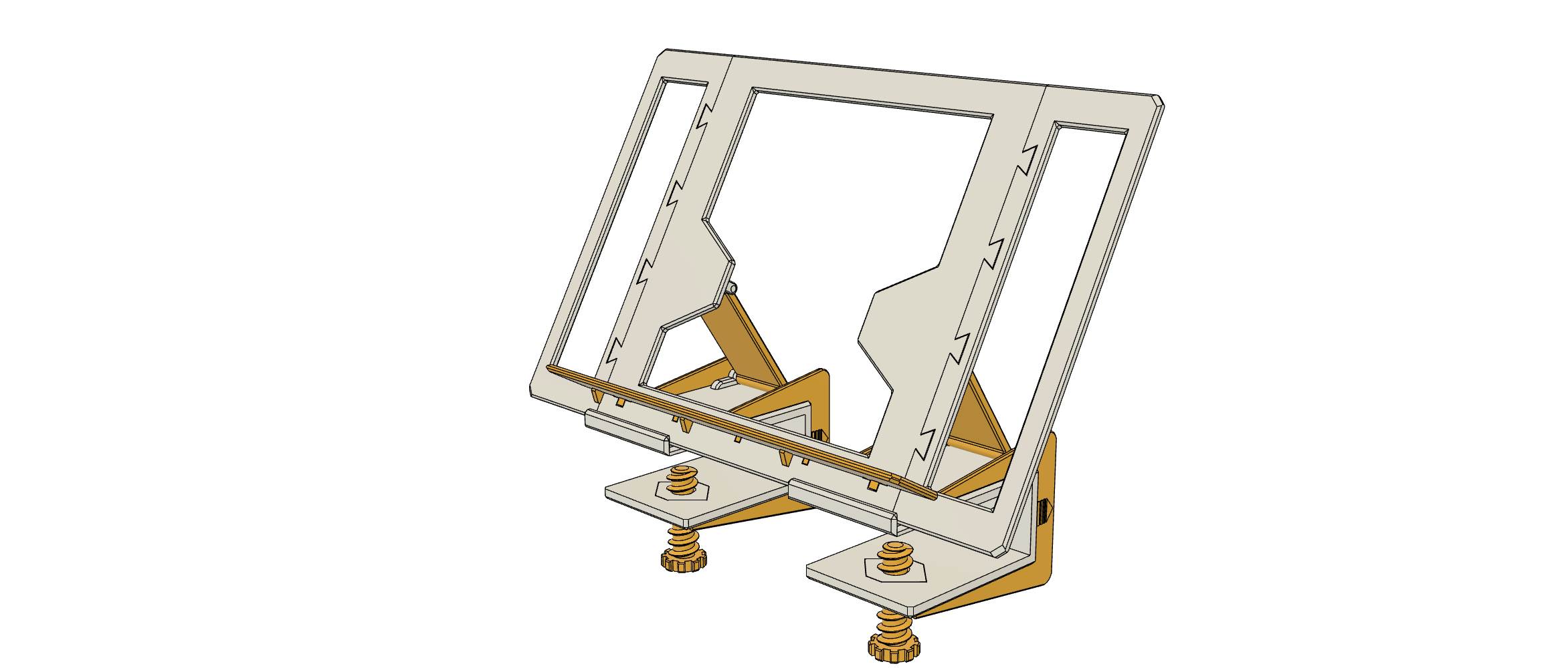Foldable Tabletop Book Stand : 9 Steps (with Pictures) - Instructables