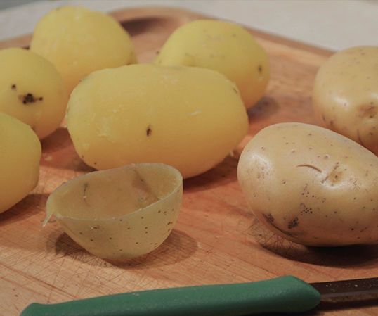 How to Easily Remove Potato Skins - Instructables