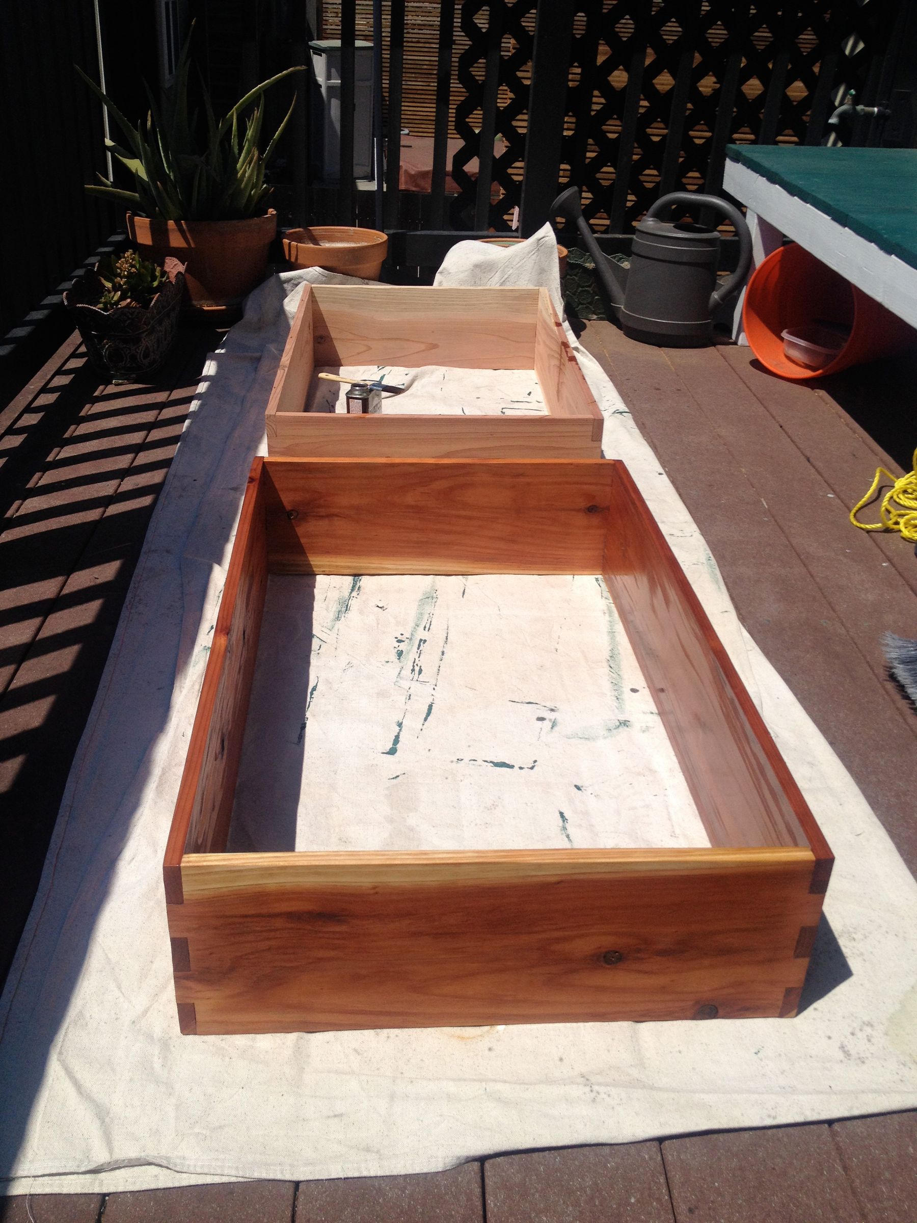 End Tables Made From Fencing Boards : 7 Steps (with Pictures ...