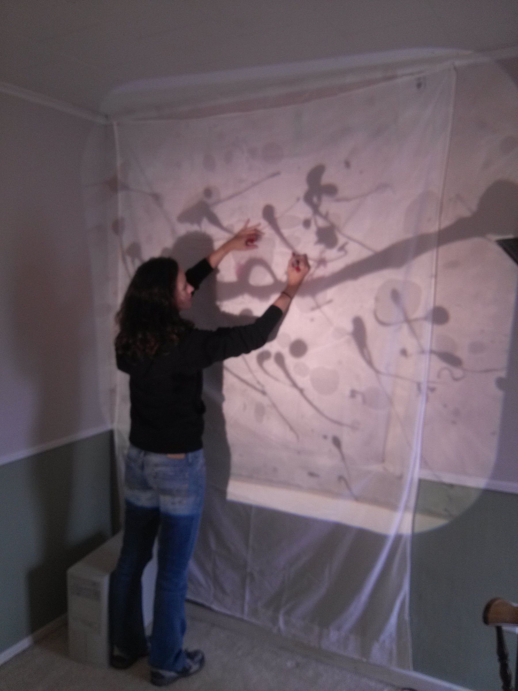 "Paint Splatter" Wall Decor Design : 12 Steps (with Pictures ...