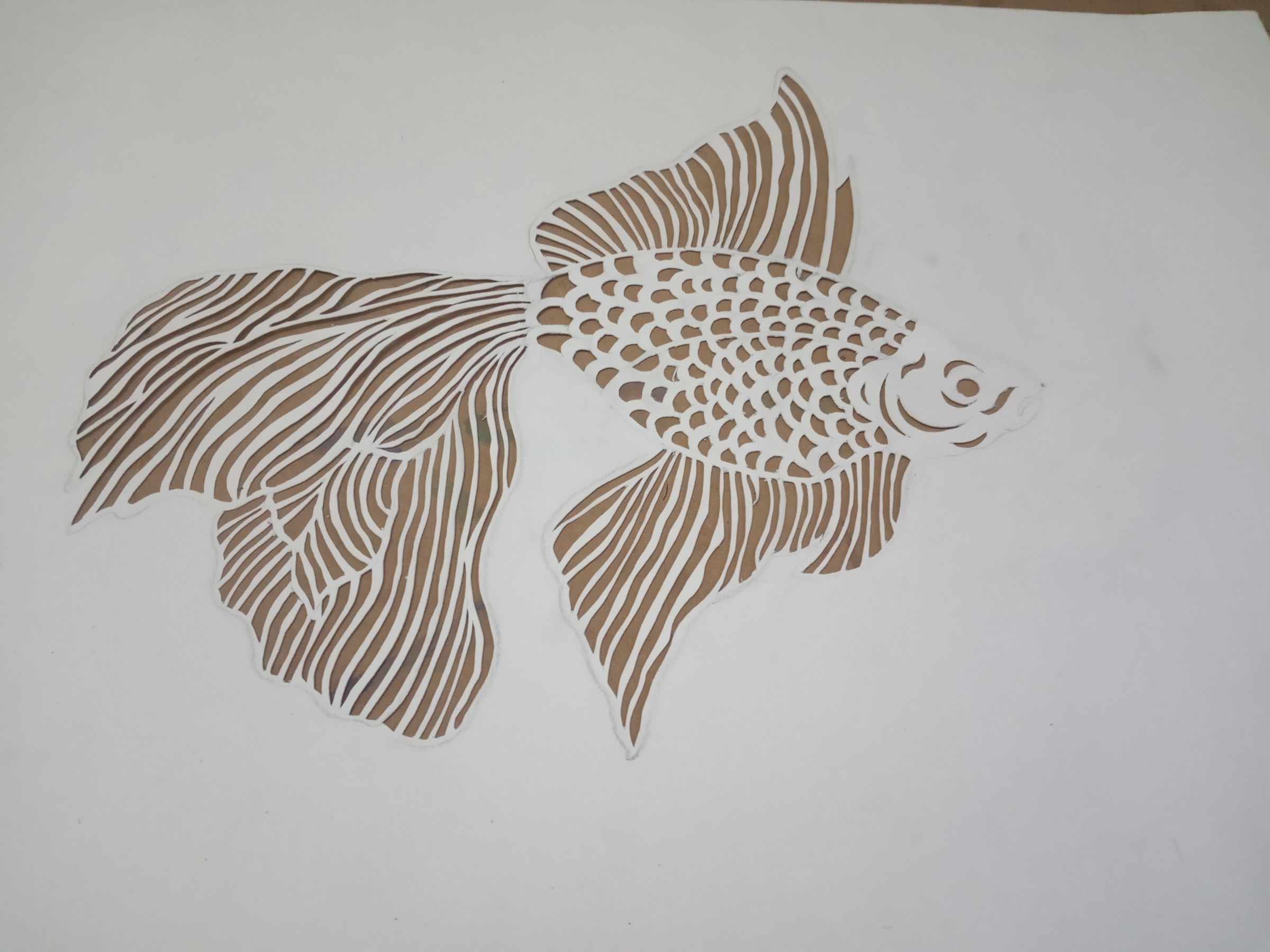 PaperCut- Fish : 3 Steps (with Pictures) - Instructables