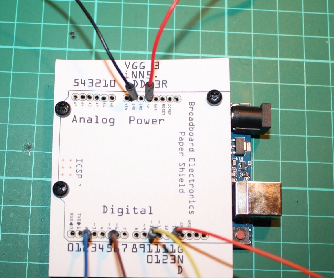 Arduino Paper Shield - Instructables