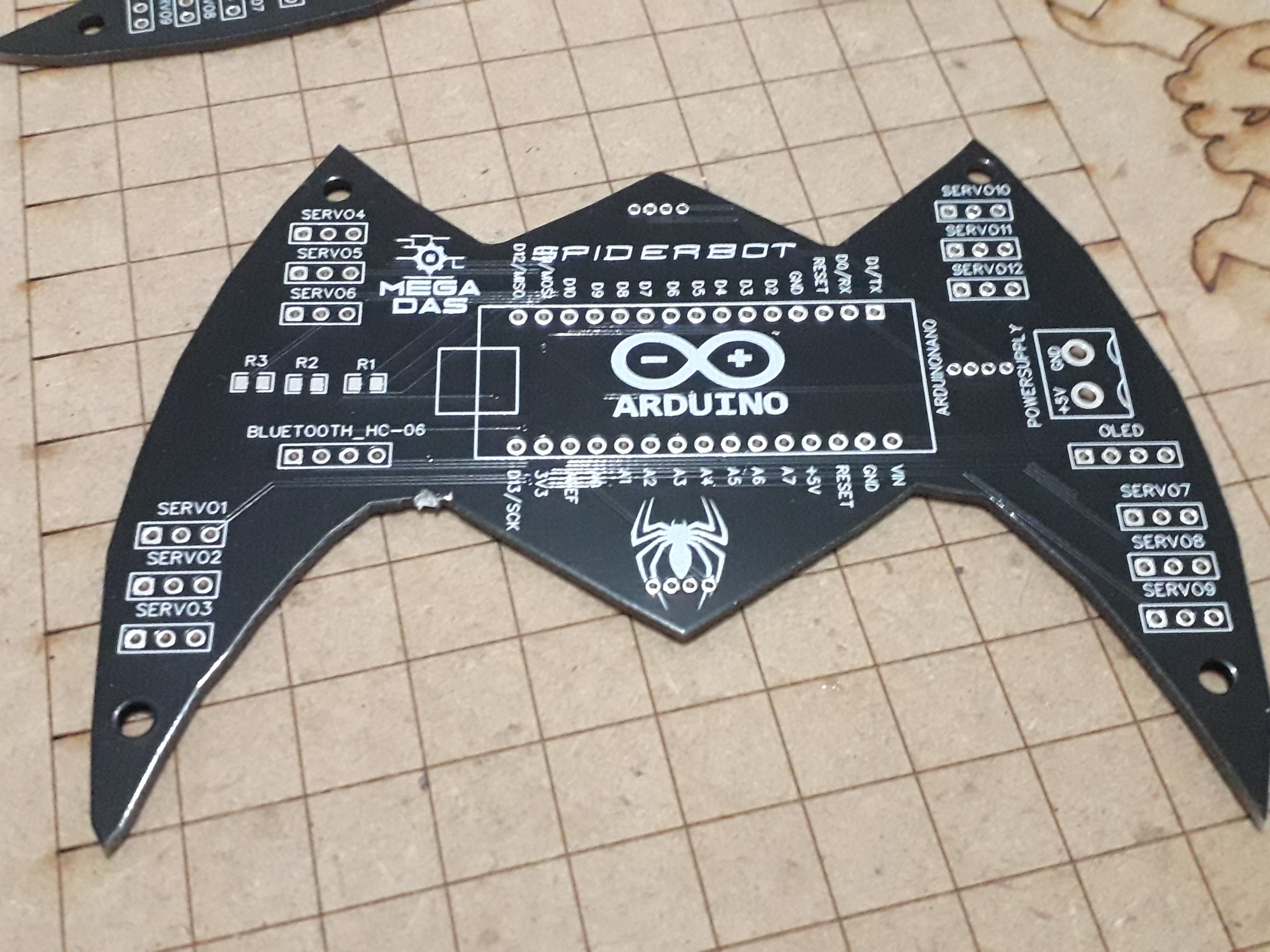 ARDUINO SPIDER ROBOT (QUADRUPED) : 7 Steps - Instructables