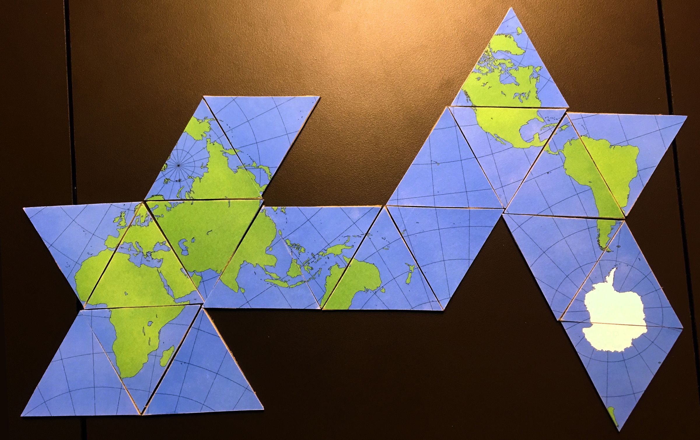 Dymaxion Earth : 11 Steps (with Pictures) - Instructables
