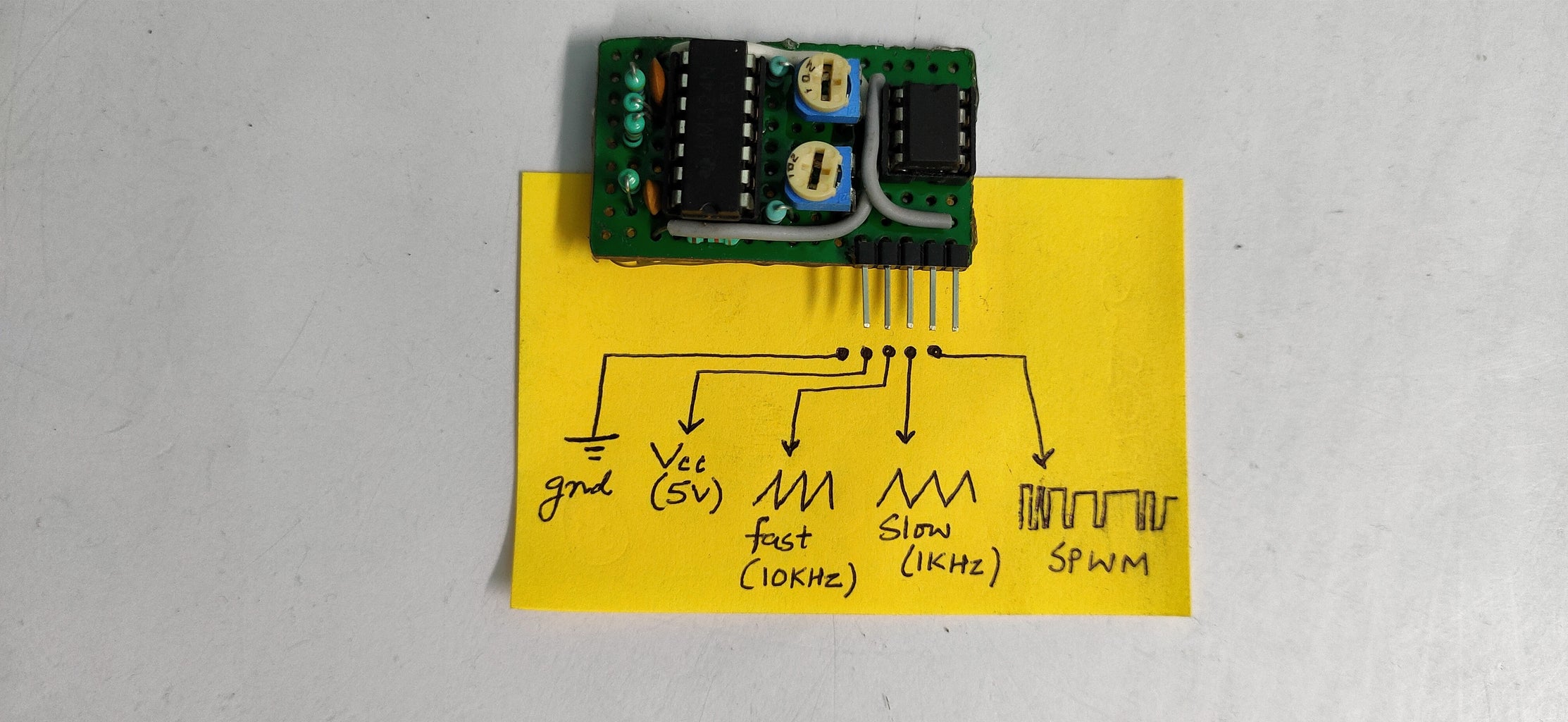 Spwm Generator Module Without Using Microcontroller 14 Steps Instructables