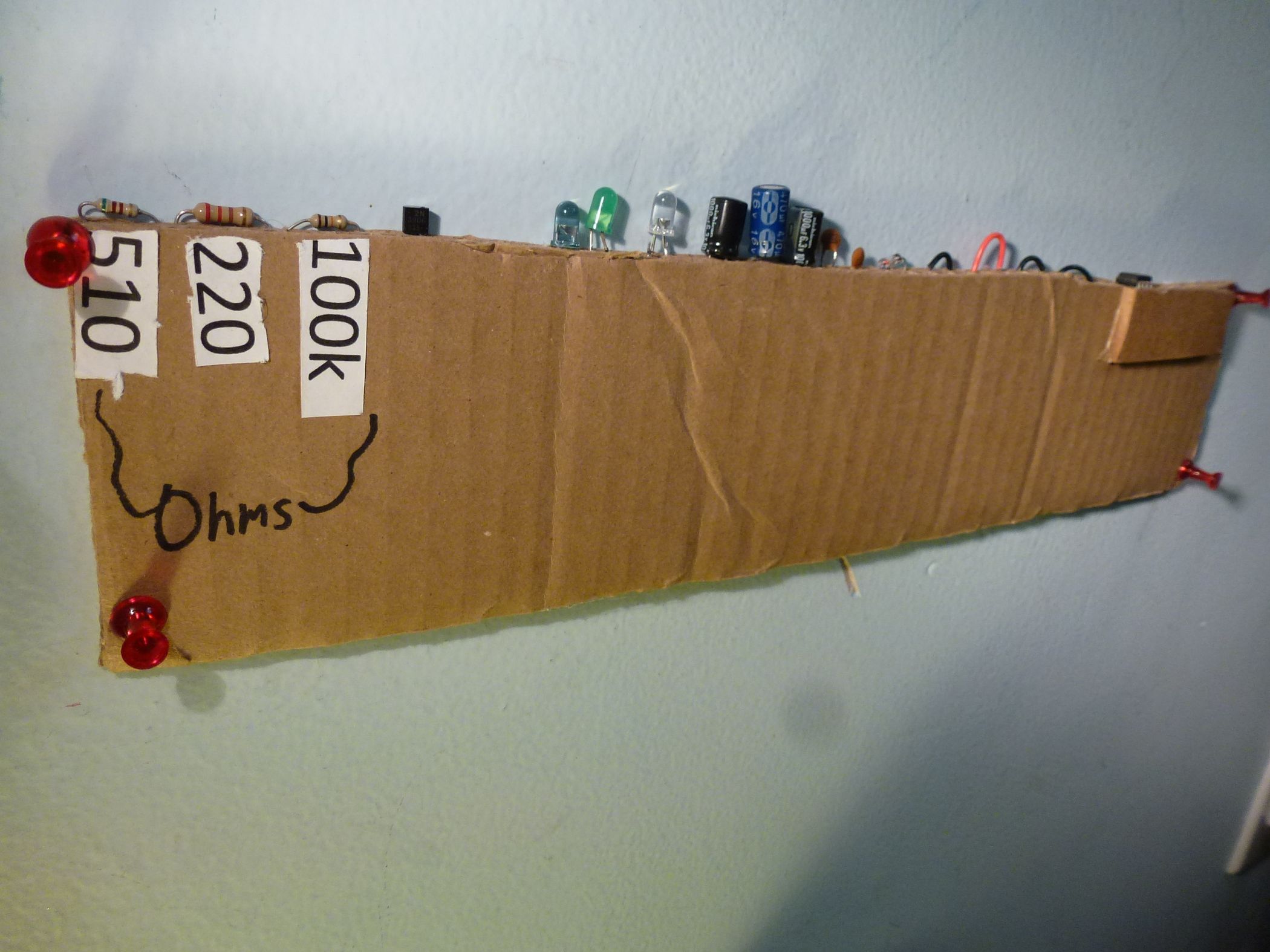 Cardboard Component Holder - Instructables
