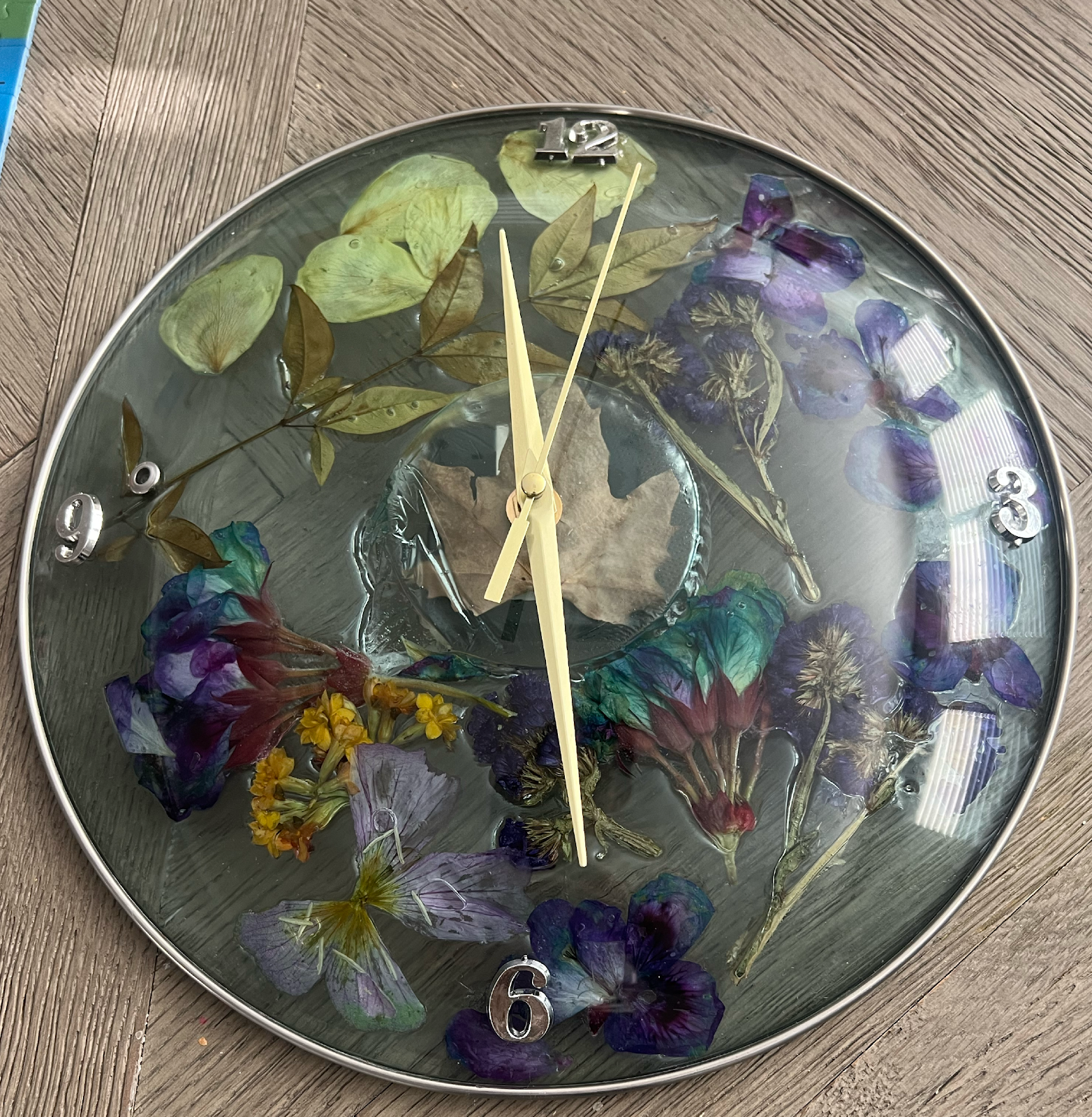 How to Make a Flower Themes Clock! : 10 Steps - Instructables