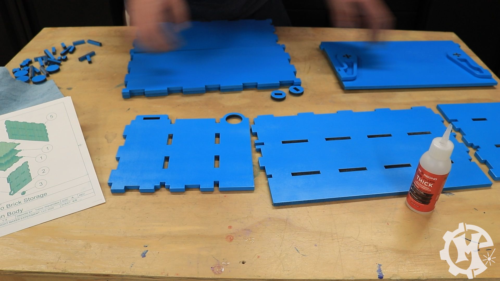 Custom Lego Brick Storage Container : 7 Steps (with Pictures ...