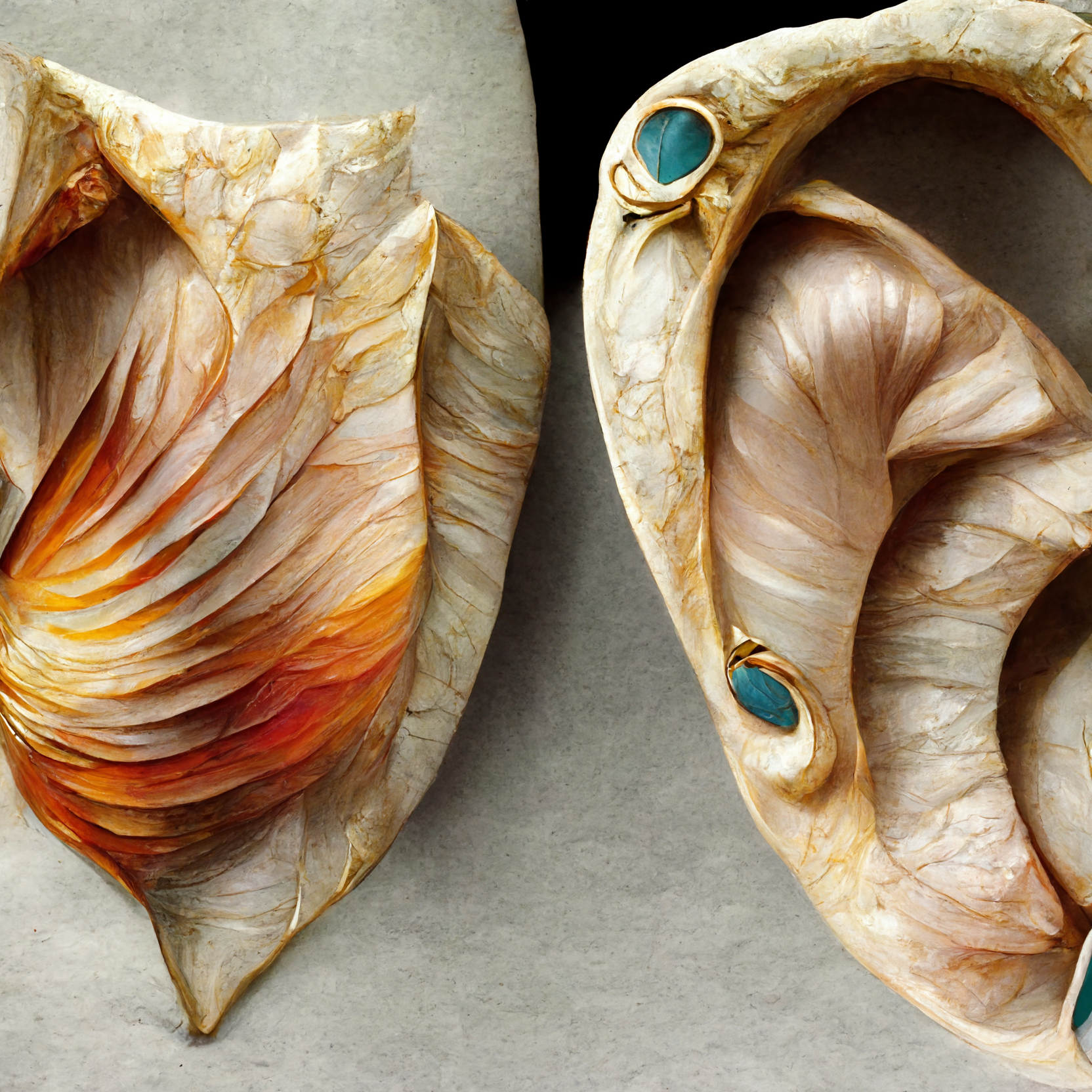 Photogammetry Conch Ear Dangler for Stretched Ears - Biotexture ...
