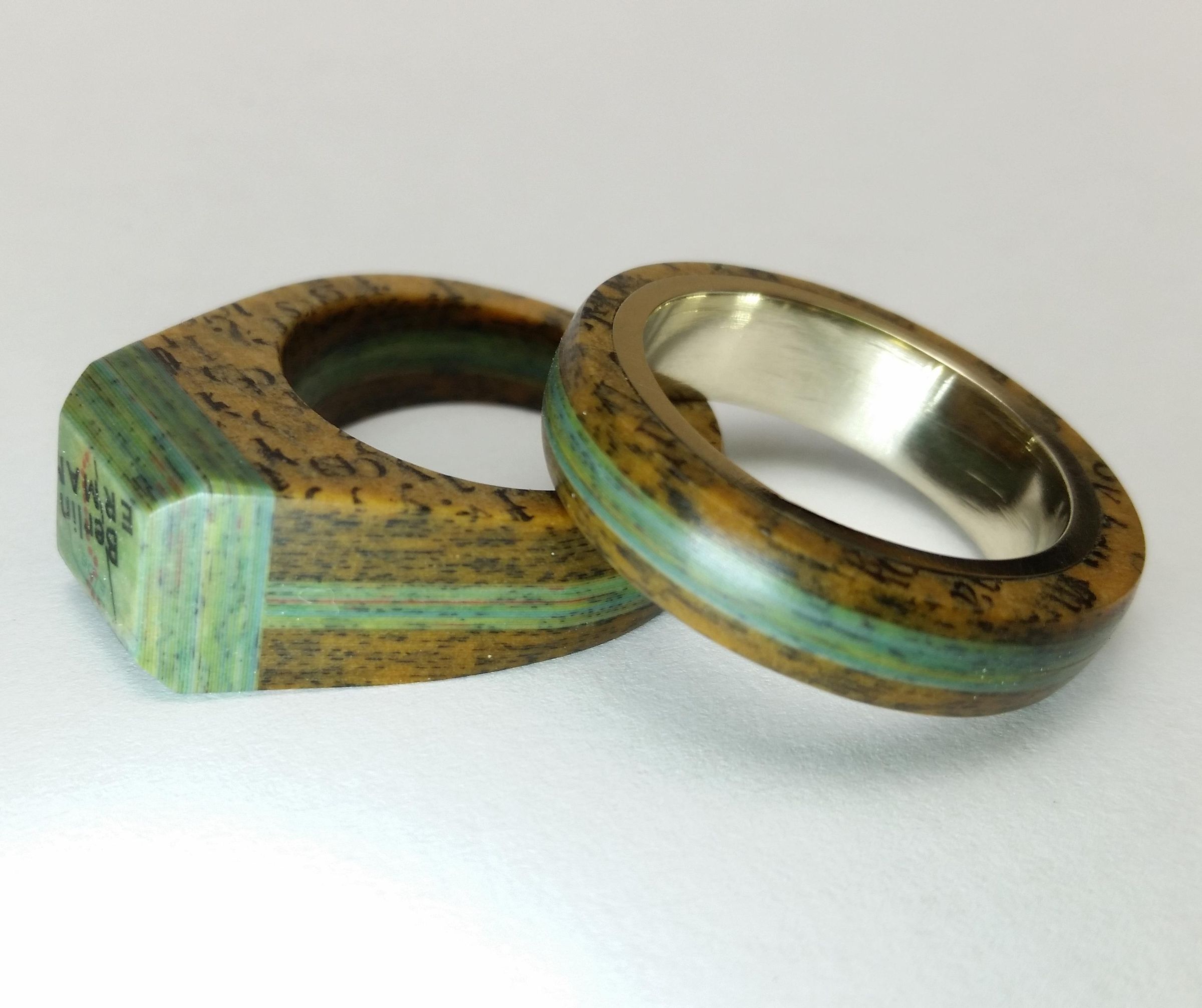 Layered Paper Composite Rings : 13 Steps (with Pictures) - Instructables