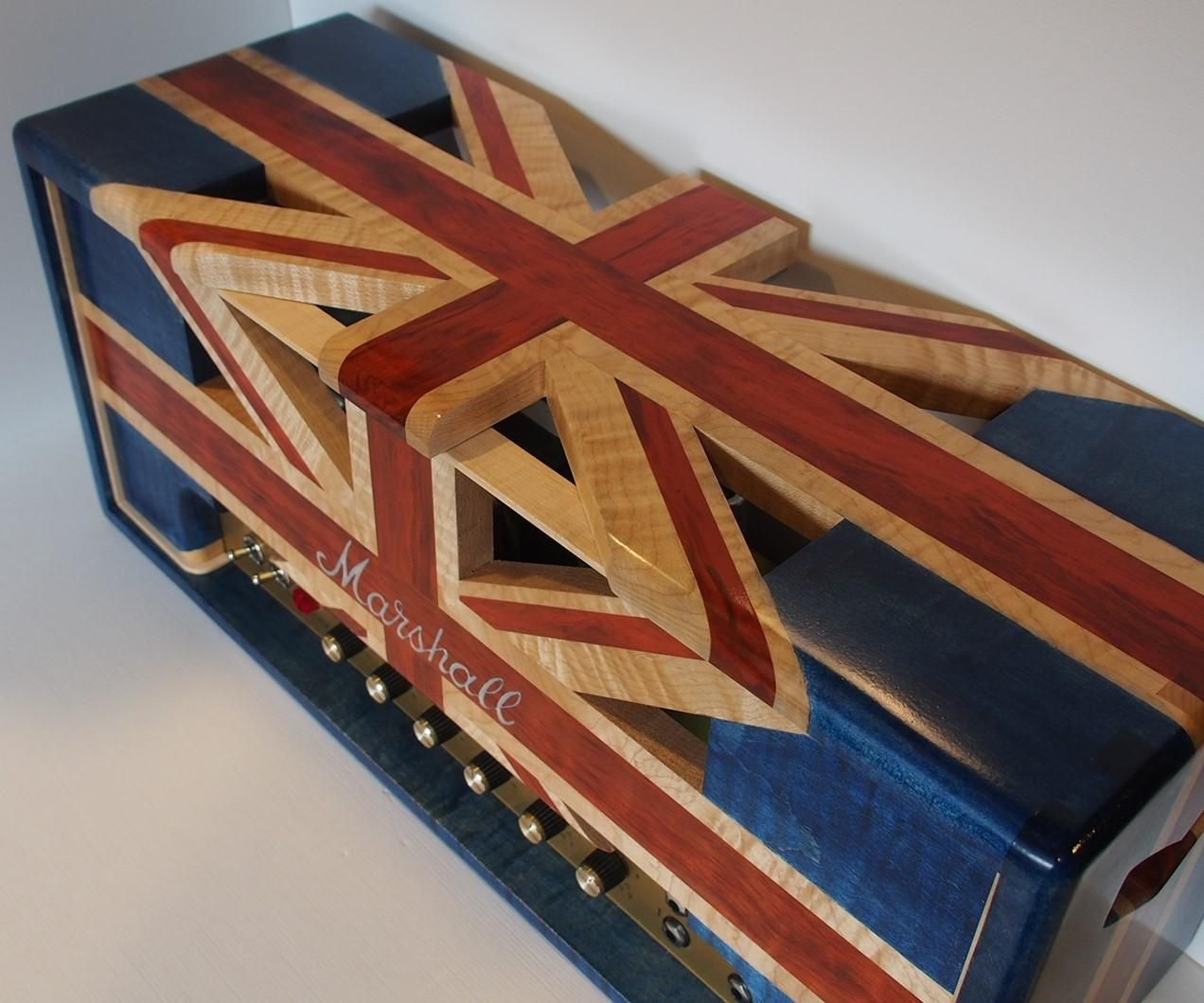 Marshall Union Jack Guitar Amplifier Headshell : 16 Steps (with ...