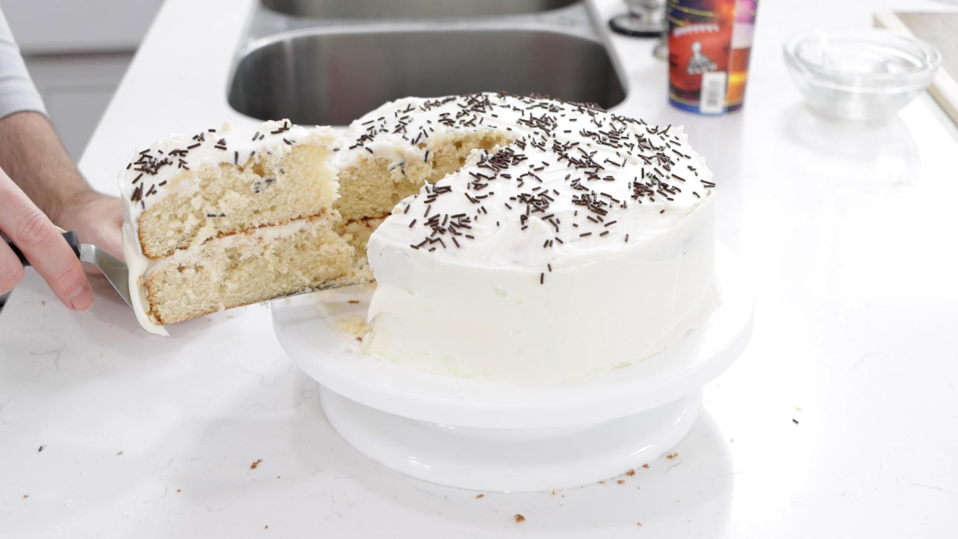 Easy Amazing Homemade Vanilla Cake : 8 Steps (with Pictures ...