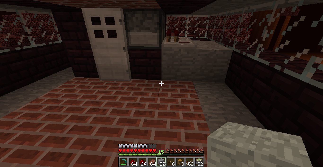 Nether Base With Defenses and Panic Room : 11 Steps - Instructables