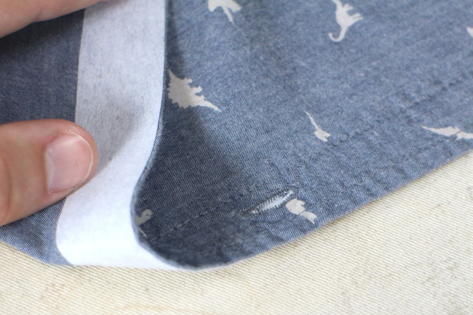 No Wrinkle Button Seam 7 Steps With Pictures Instructables