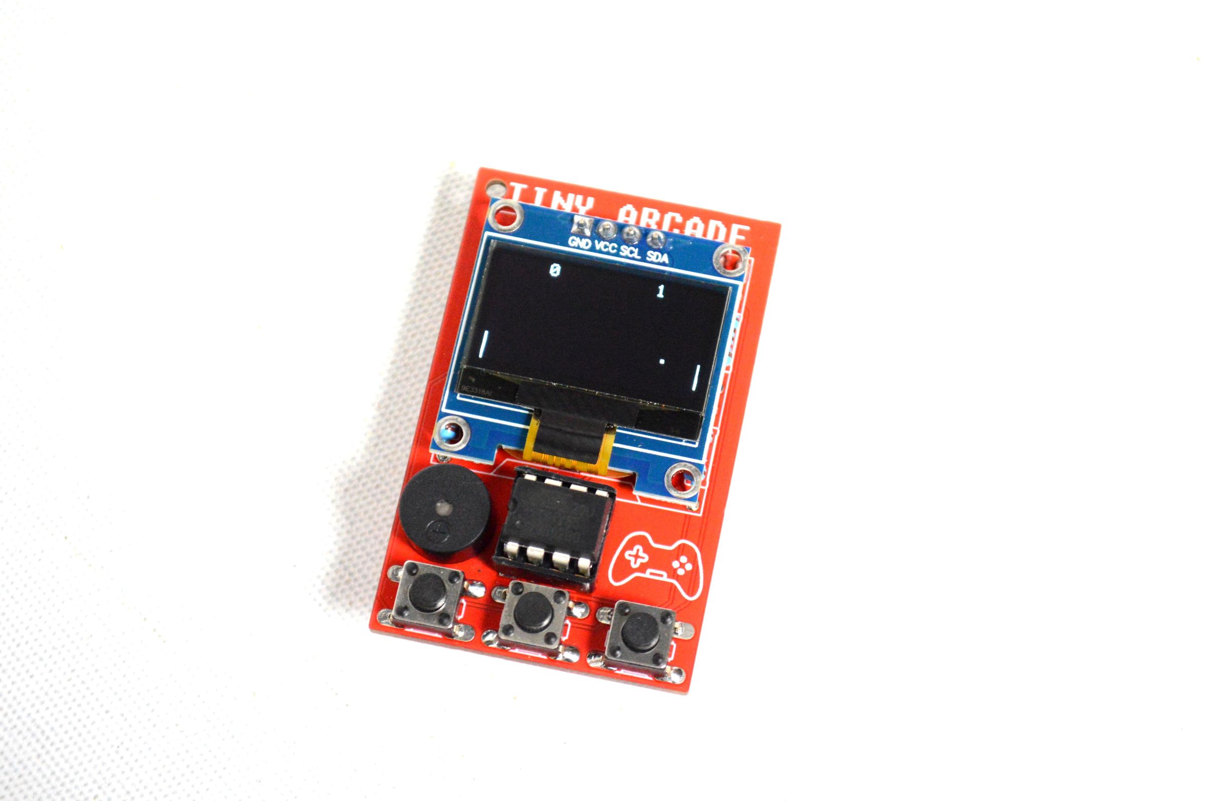 Tiny Arcade Game - Attiny85 Build : 7 Steps (with Pictures) - Instructables