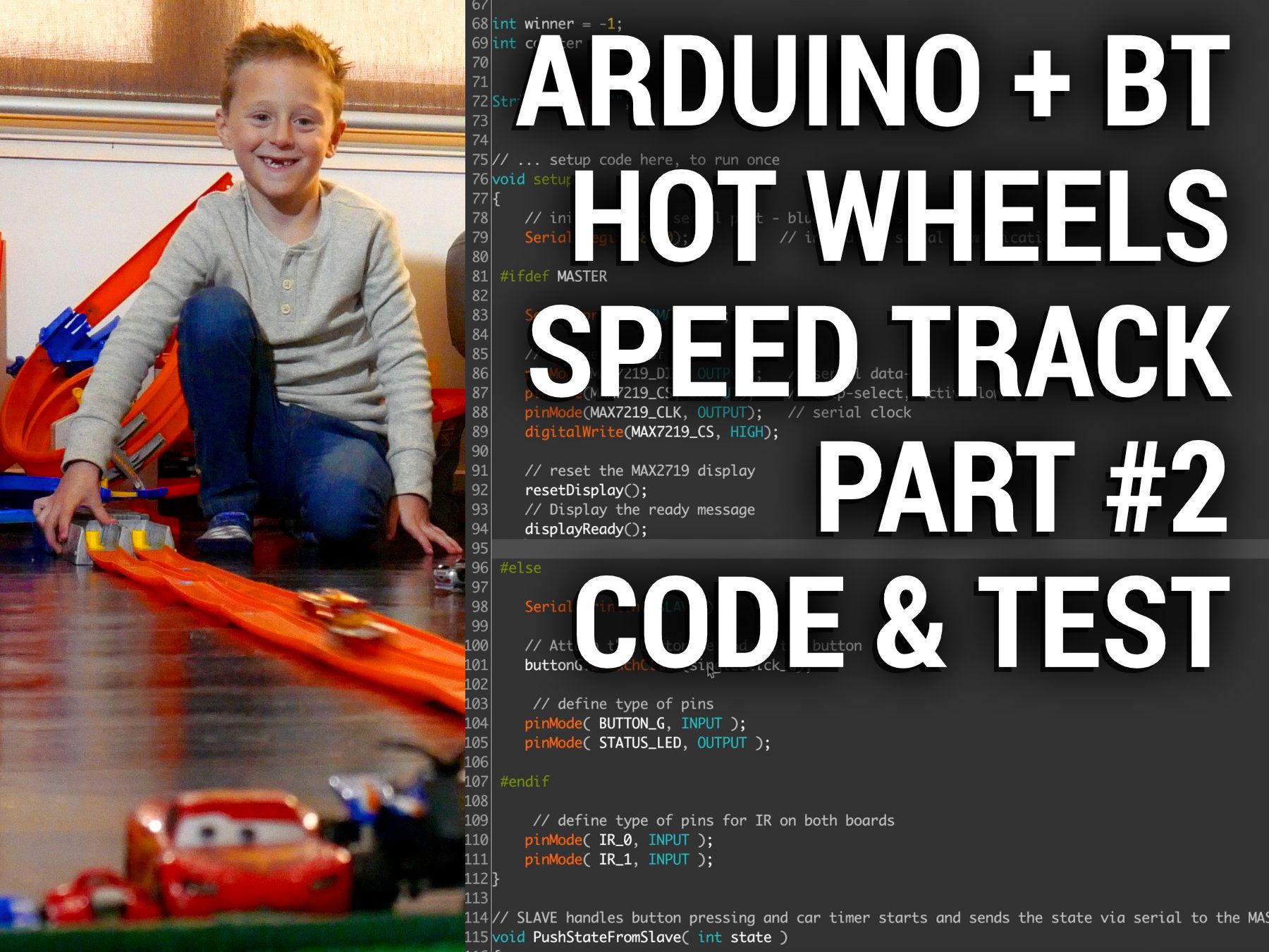 Arduino Hot Wheels Speed Track Part #2 - Code : 5 Steps - Instructables