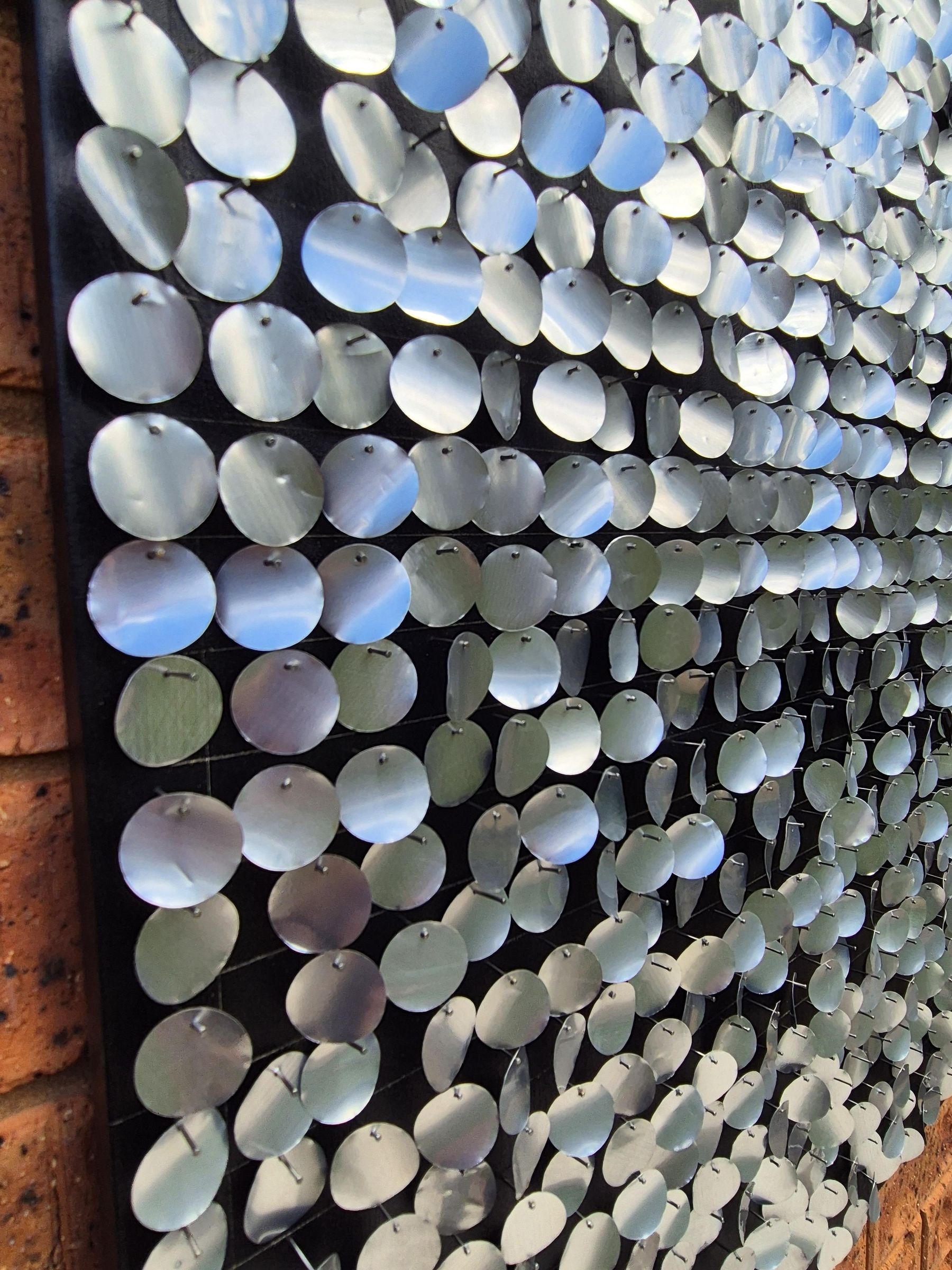 Shimmering Wind-Powered Wall Art Made From Recycled Cans : 6 Steps ...