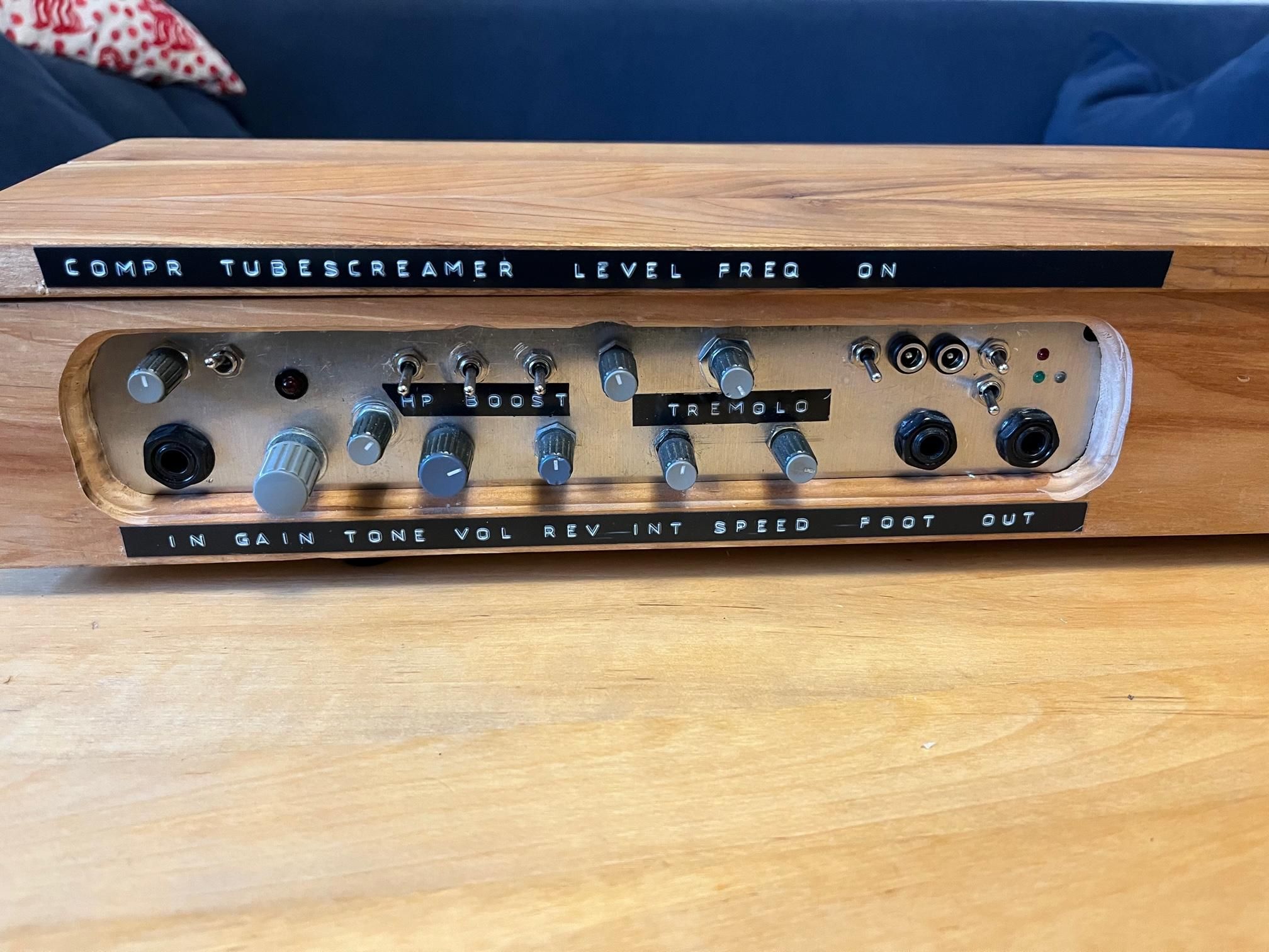 Tabletop Multi Guitar Effect With Compressor, CMOS Overdrive ...