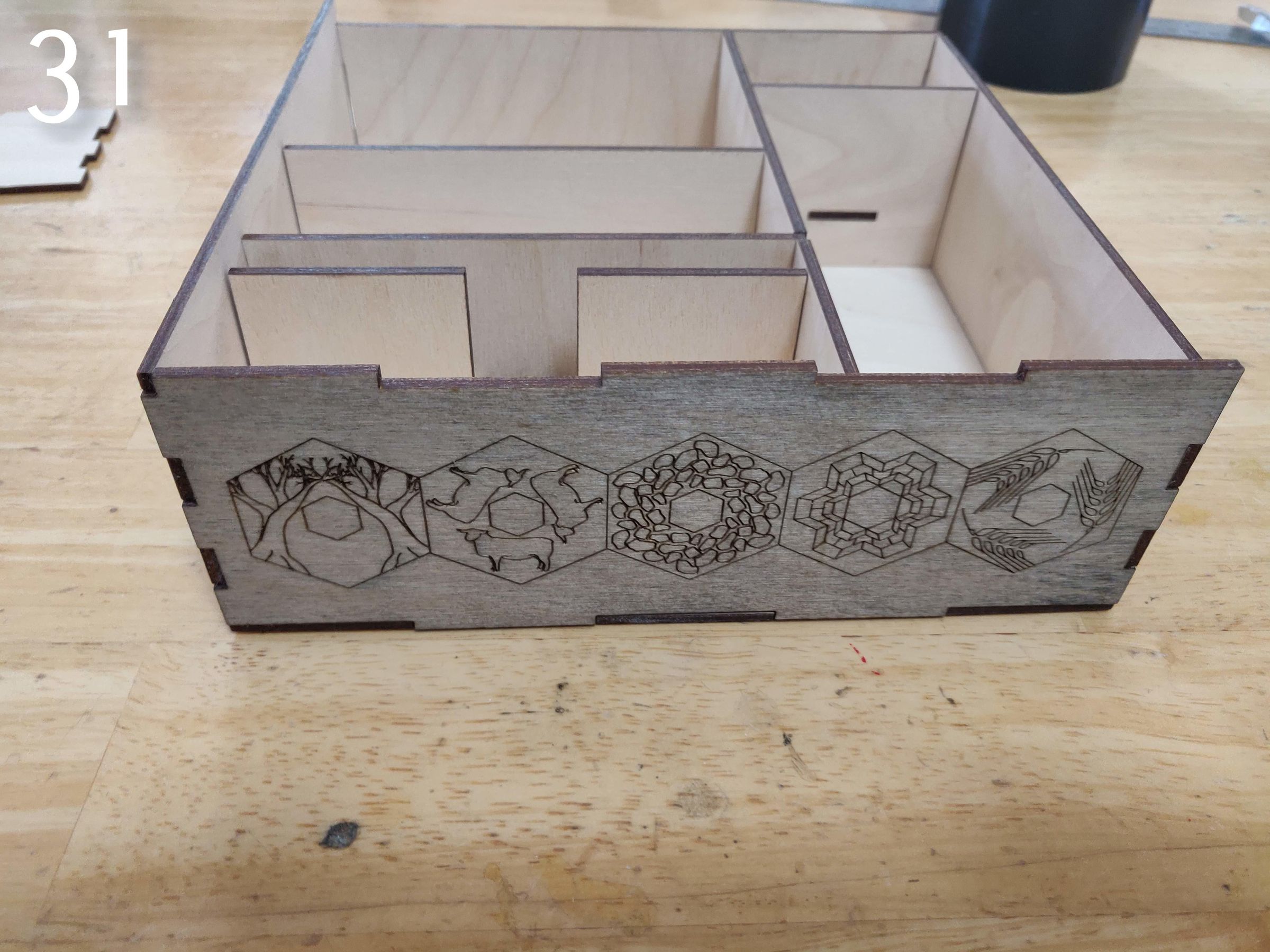Laser-Cut Travel-Sized Catan Original and 5-6 Player Extension : 15 ...