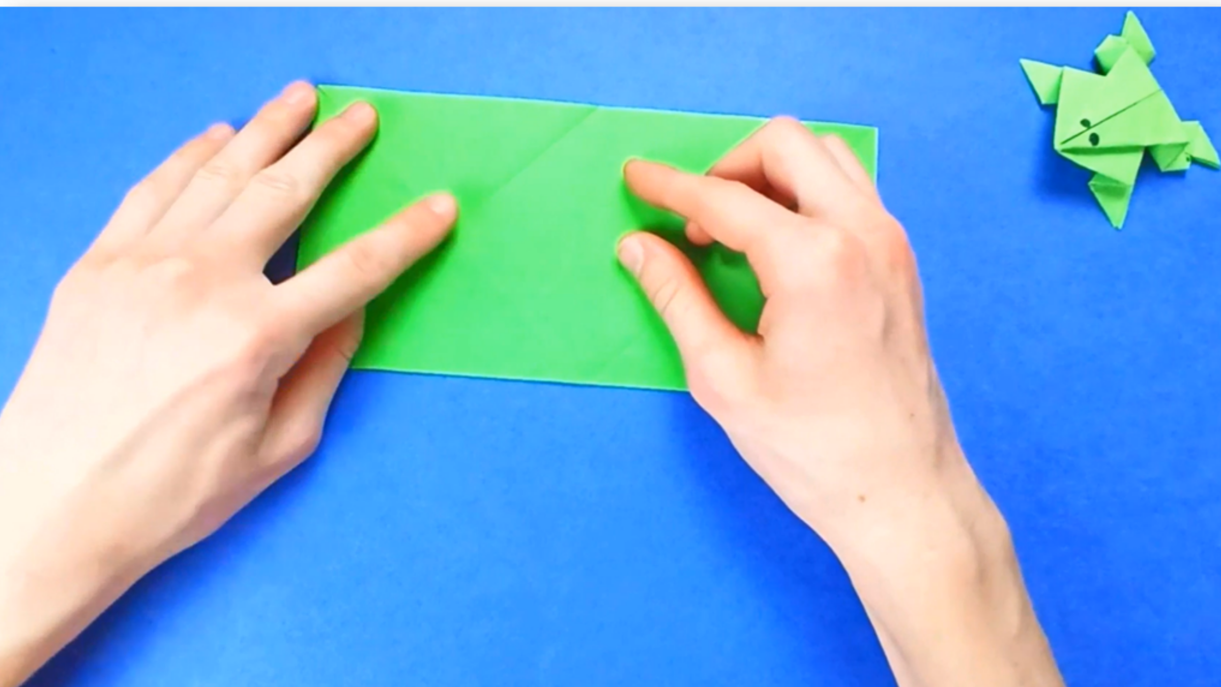 How to Make a Jumping Paper Frog? : 36 Steps (with Pictures ...