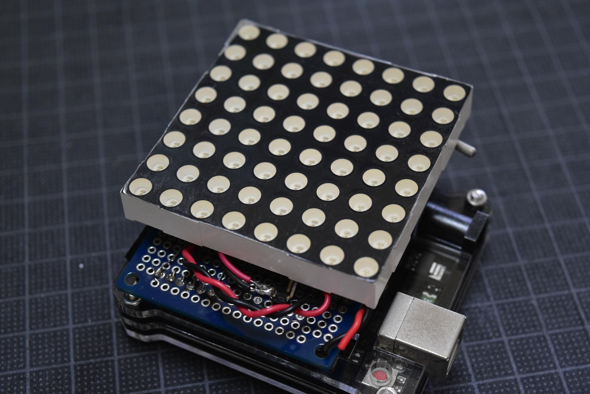 8x8 Dots Rainbow Inspired by LED Matrix : 4 Steps - Instructables