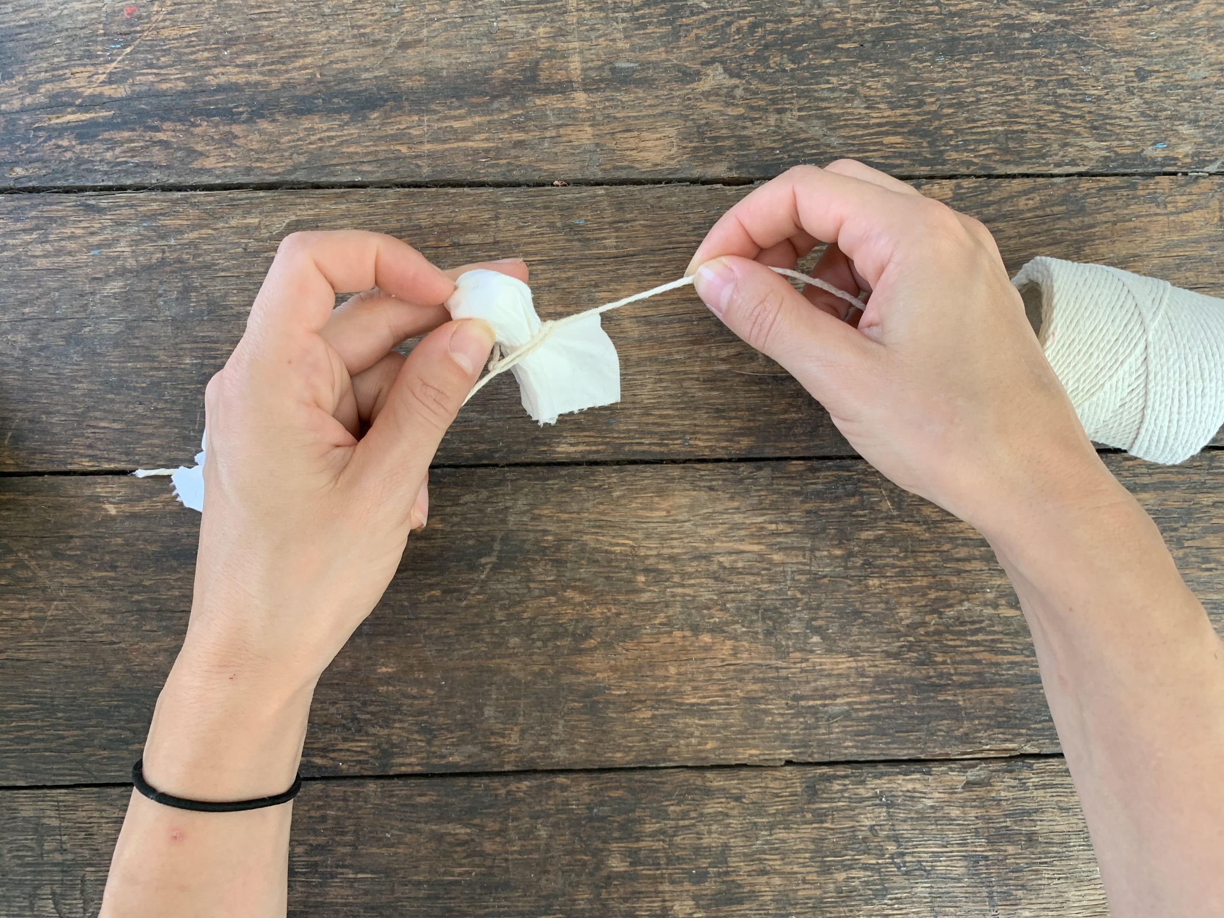 Simple Flying Toilet Paper Ghost Decoration : 5 Steps (with Pictures ...