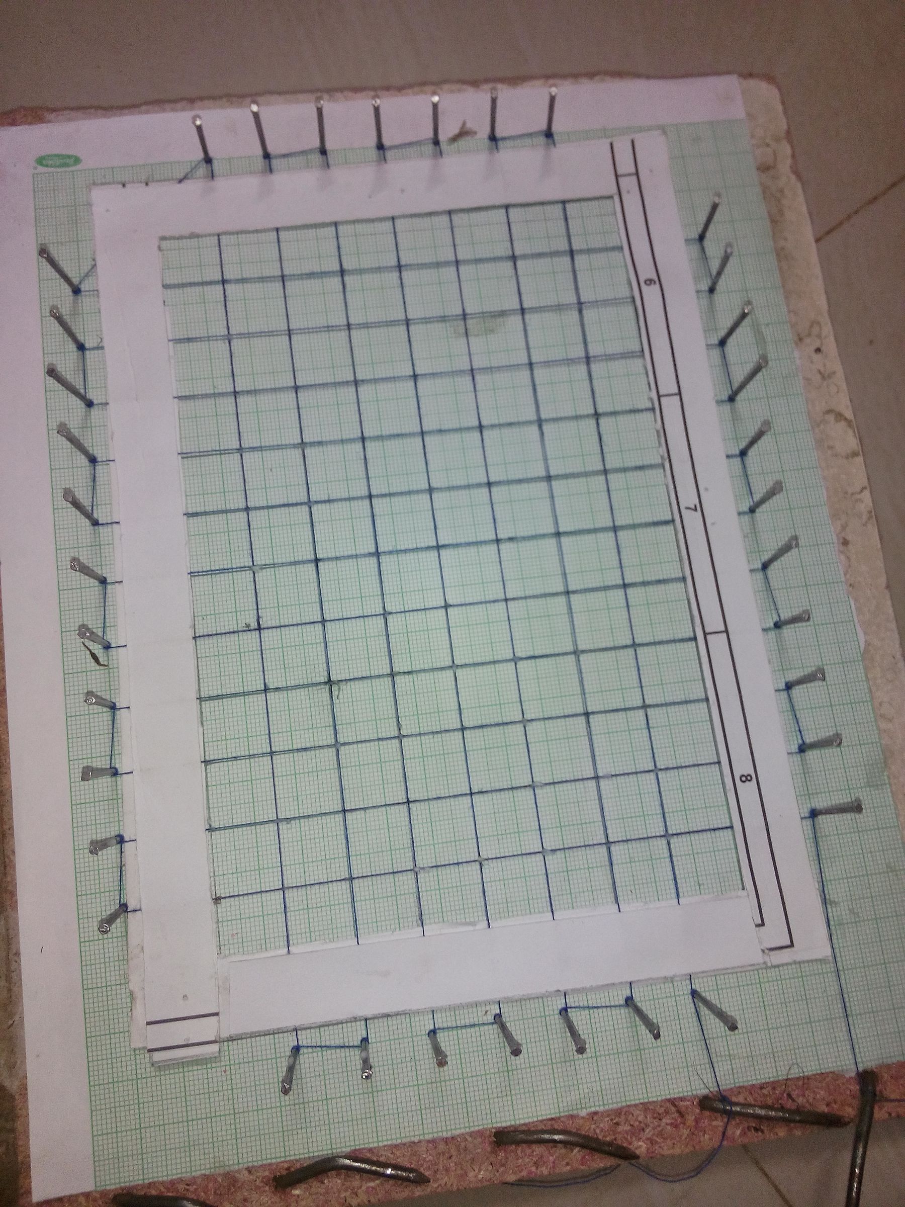 Grid Drawing [method] Screen Using 3D Printing and Cardboard : 4 Steps ...
