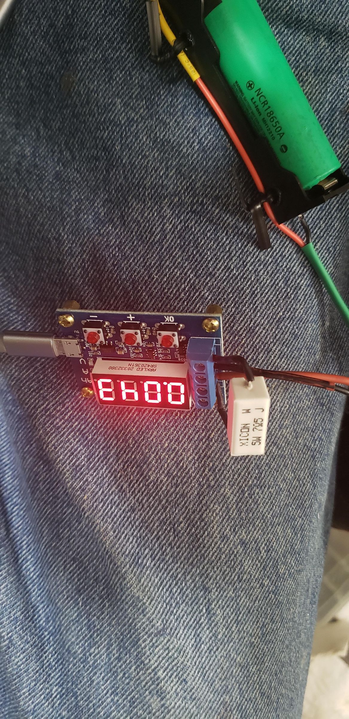 Lithium Battery Capacity Tester : 5 Steps (with Pictures) - Instructables