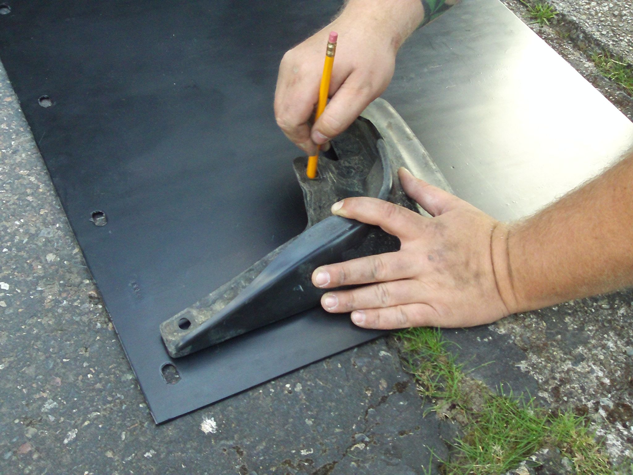 Rally Style Polyurethane Mud Flaps for $20 : 5 Steps (with Pictures ...