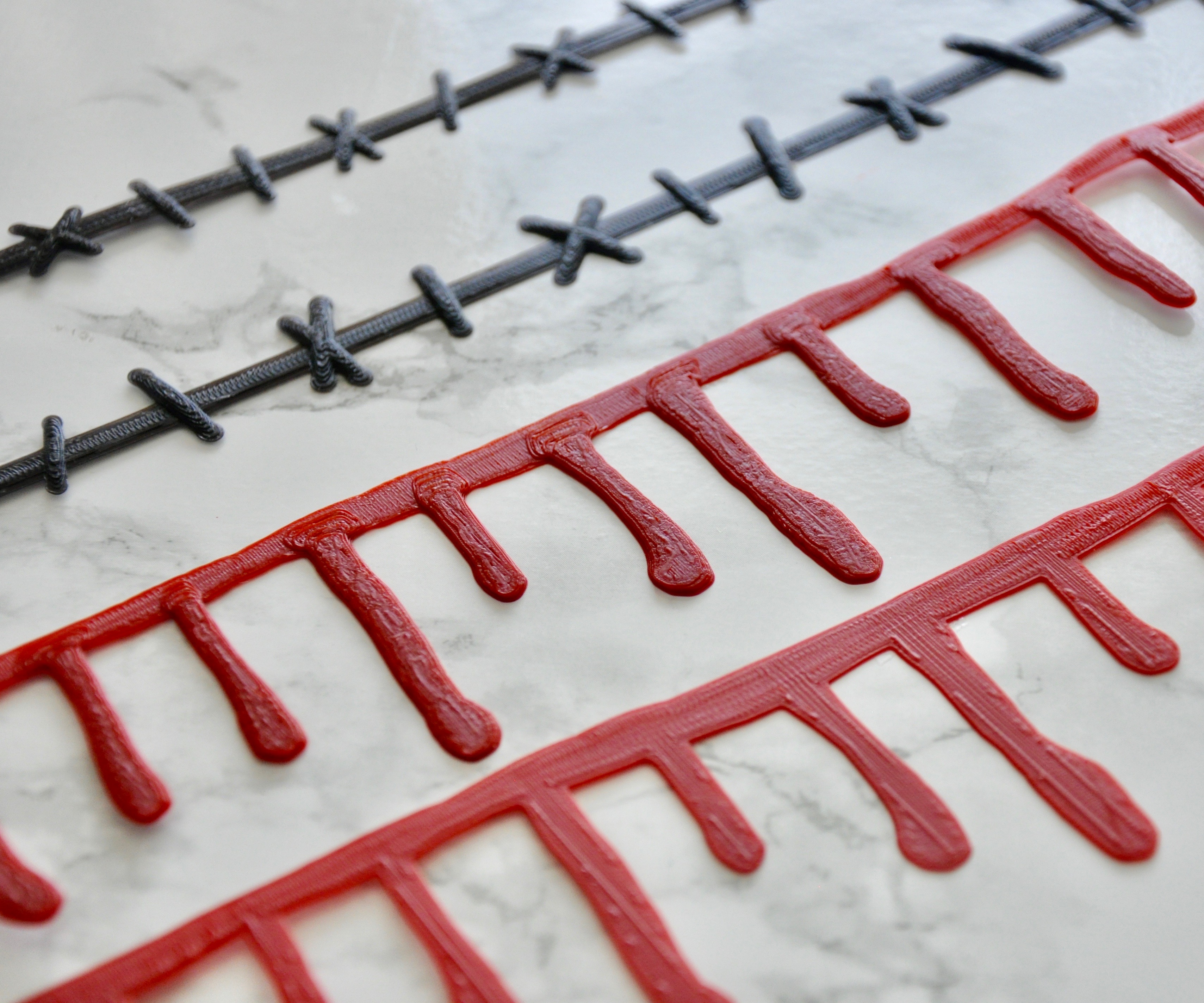 3D Print Halloween Jewelry - Stitched Neck and Dripping Bloody Neck : 6 ...