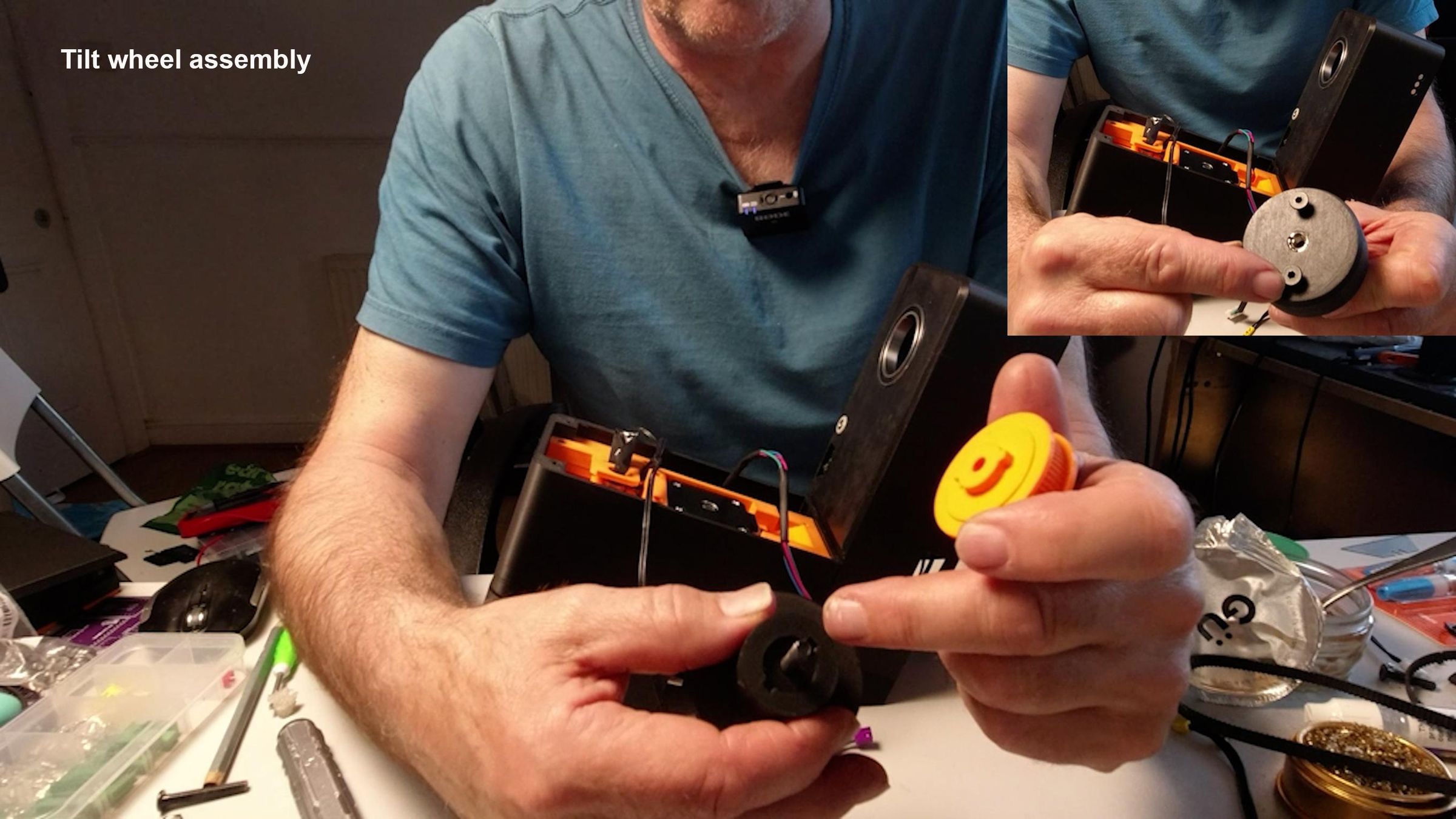 DB3 4 Axis PAN TILT HEAD With VISCA & WIFI (Support for OBS & VMix ...