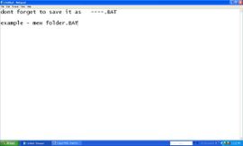 HOW TO MAKE a NEW FOLDER IN NOTEPAD : 3 Steps - Instructables