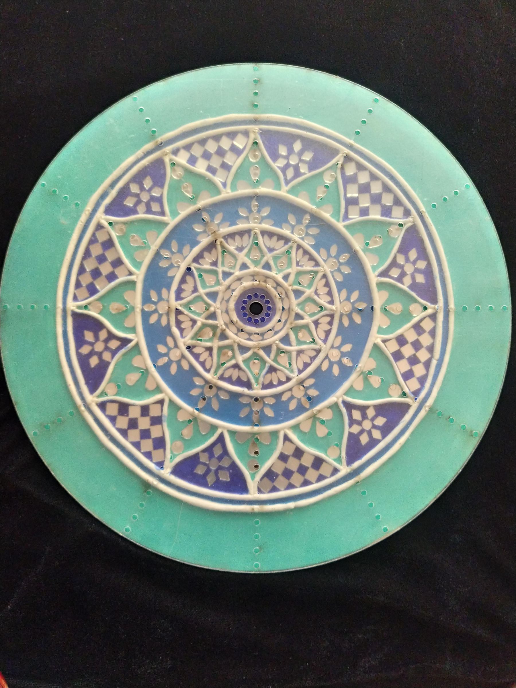 Blue Lippan Art Wall Clock : 24 Steps (with Pictures) - Instructables