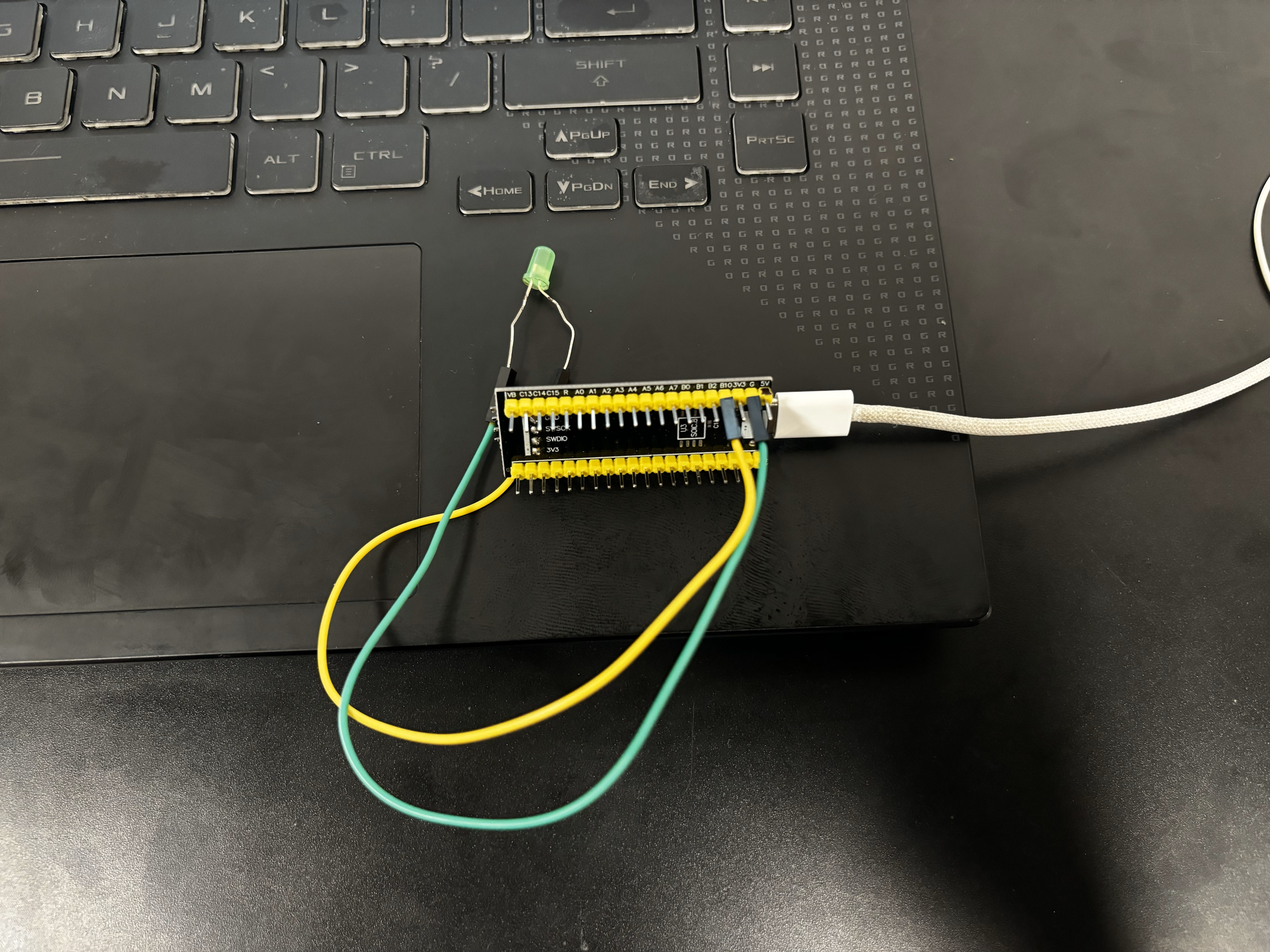 Blinking an External LED Using STM32CubeIDE on STM32 Black Pill : 7 ...